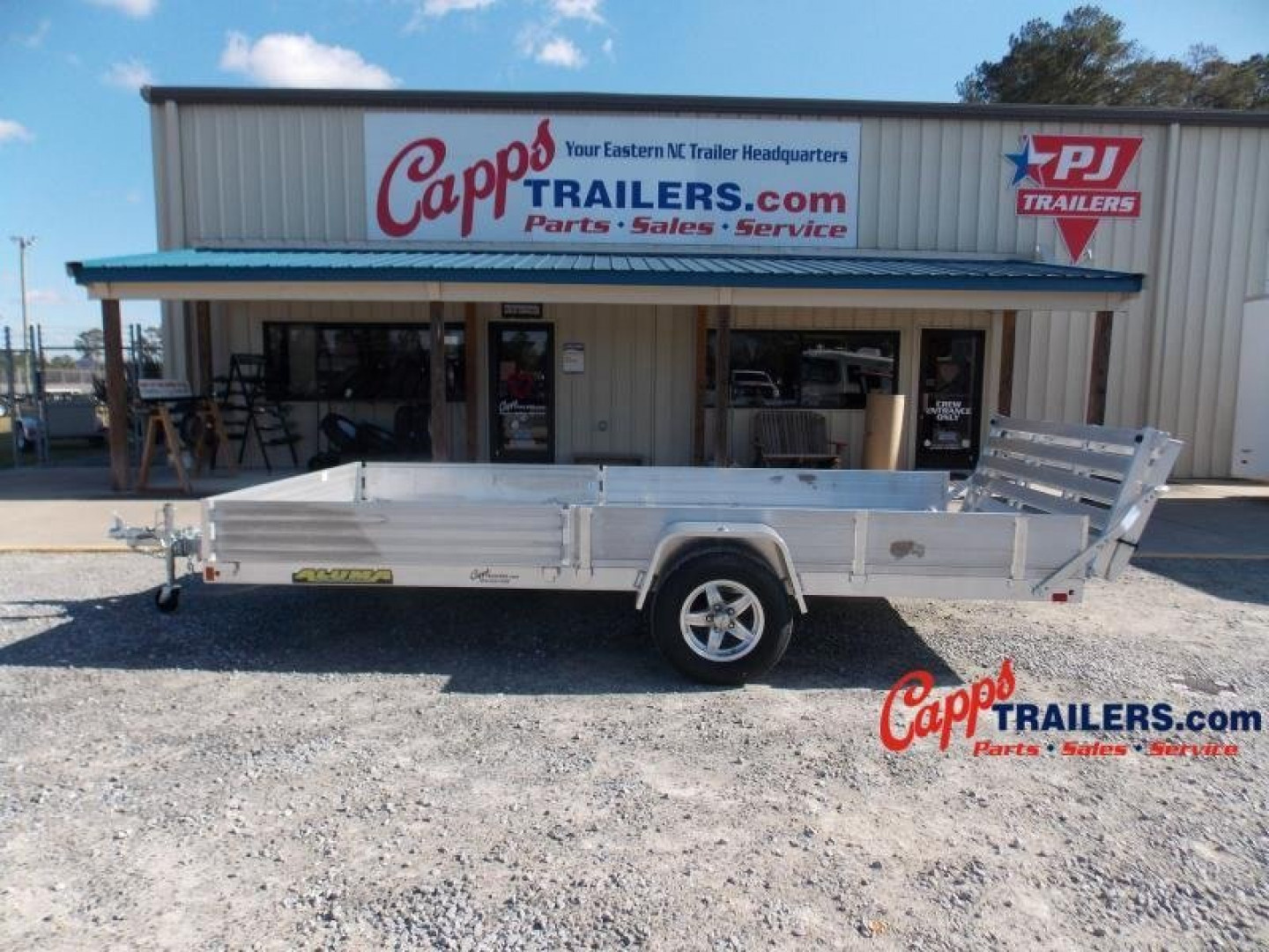 New 2023 Aluma AL 8114SR Utility Trailer for sale in Dover, NC