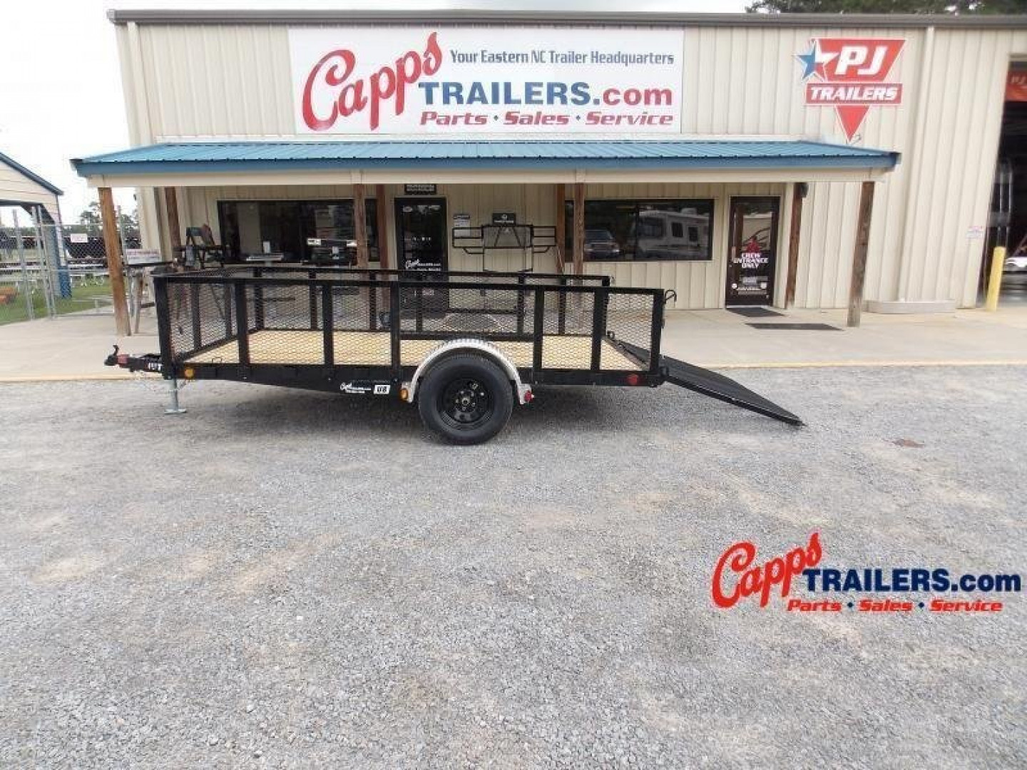 New 2023 PJ Trailers PJ U821231DSFK-SP03-SR02 Utility Trailer