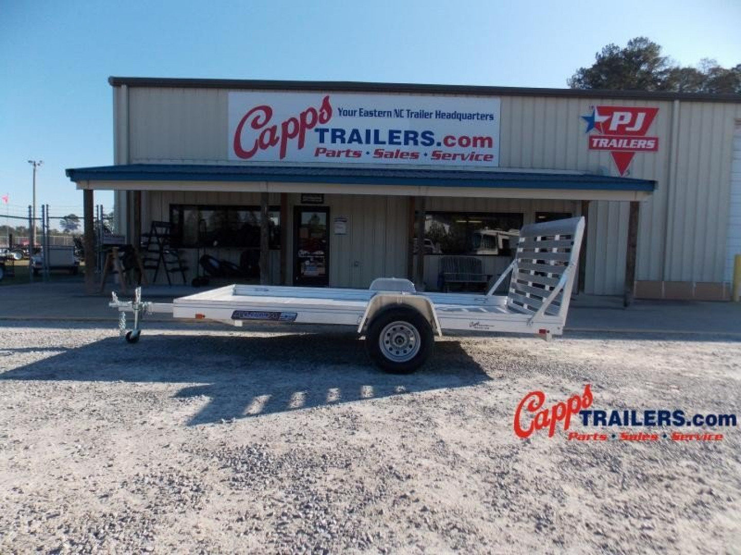 New 2025 ALUMA AL 7812ESA-S-TG Utility Trailer for sale in Dover, NC