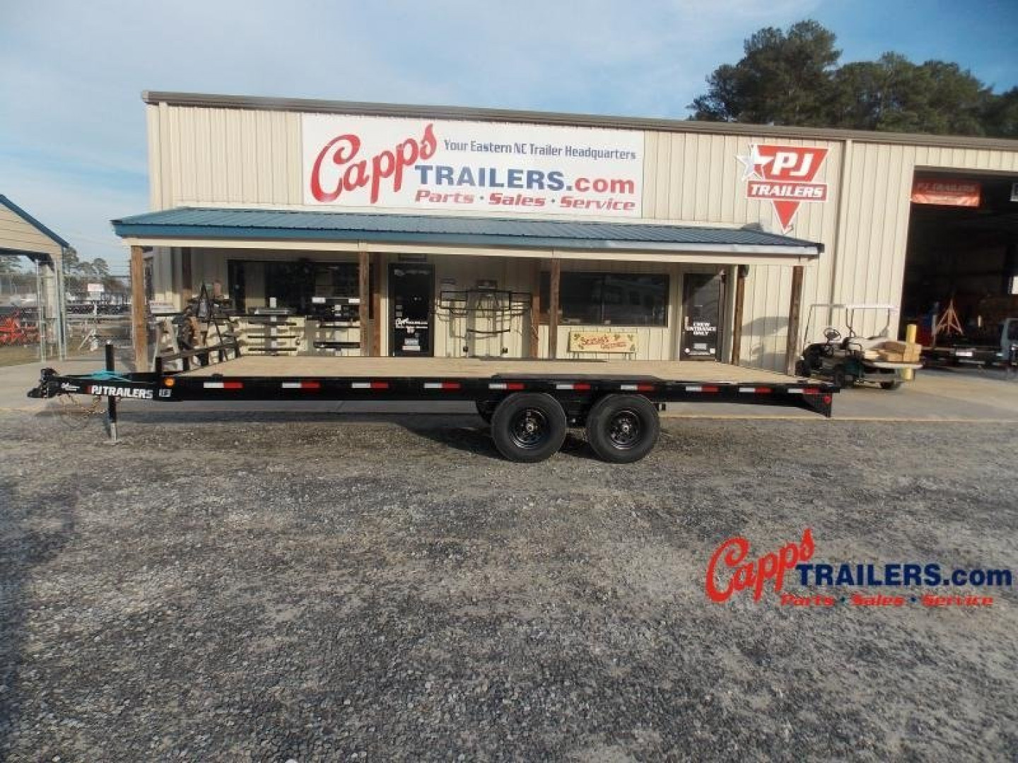 New 2025 PJ TRAILERS L6J2052BSSK DECKOVER TRAILER for sale in Dover, NC