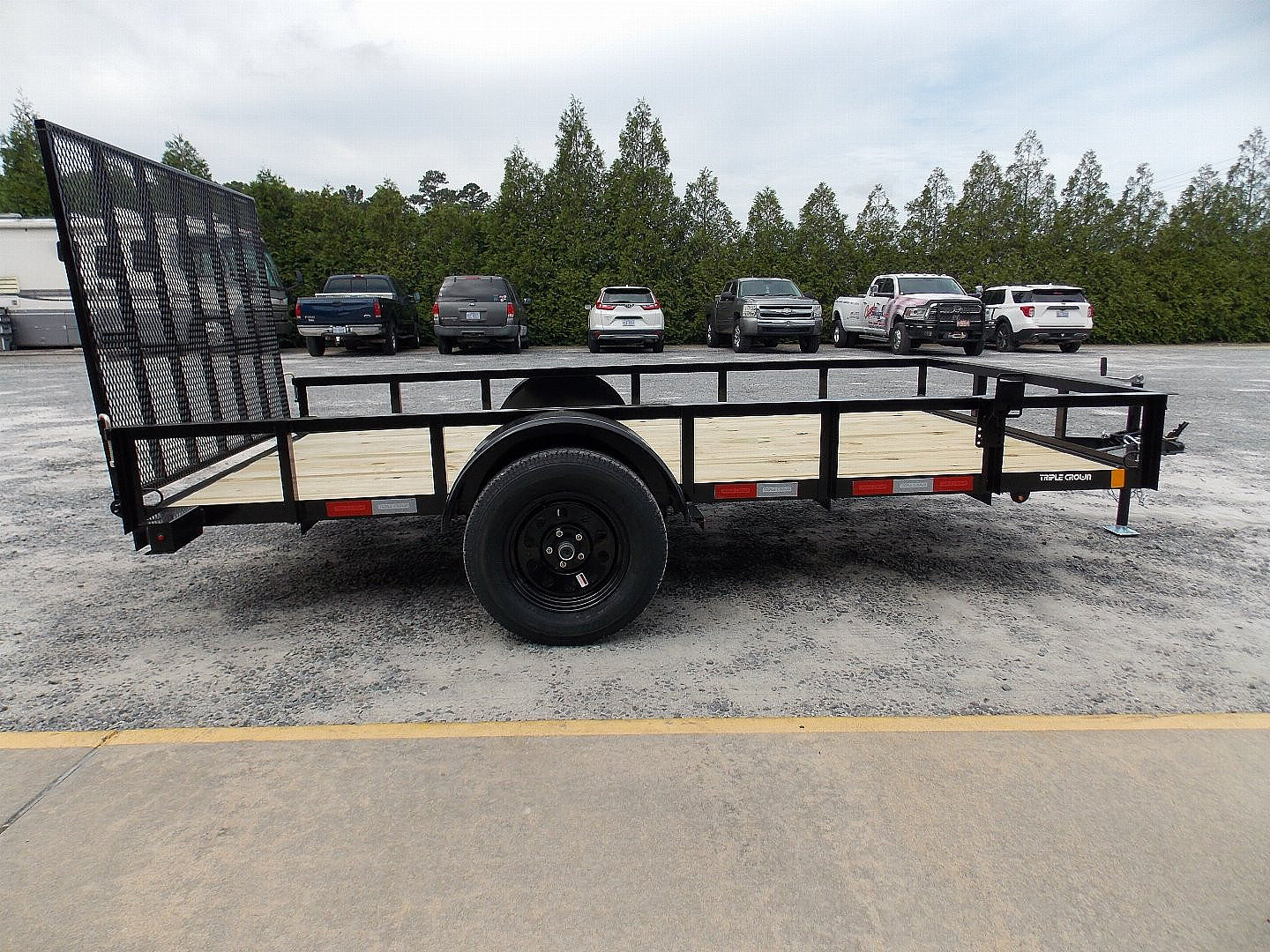 New 2026 Triple Crown Trailers TC U6X12S14O Utility Trailer
