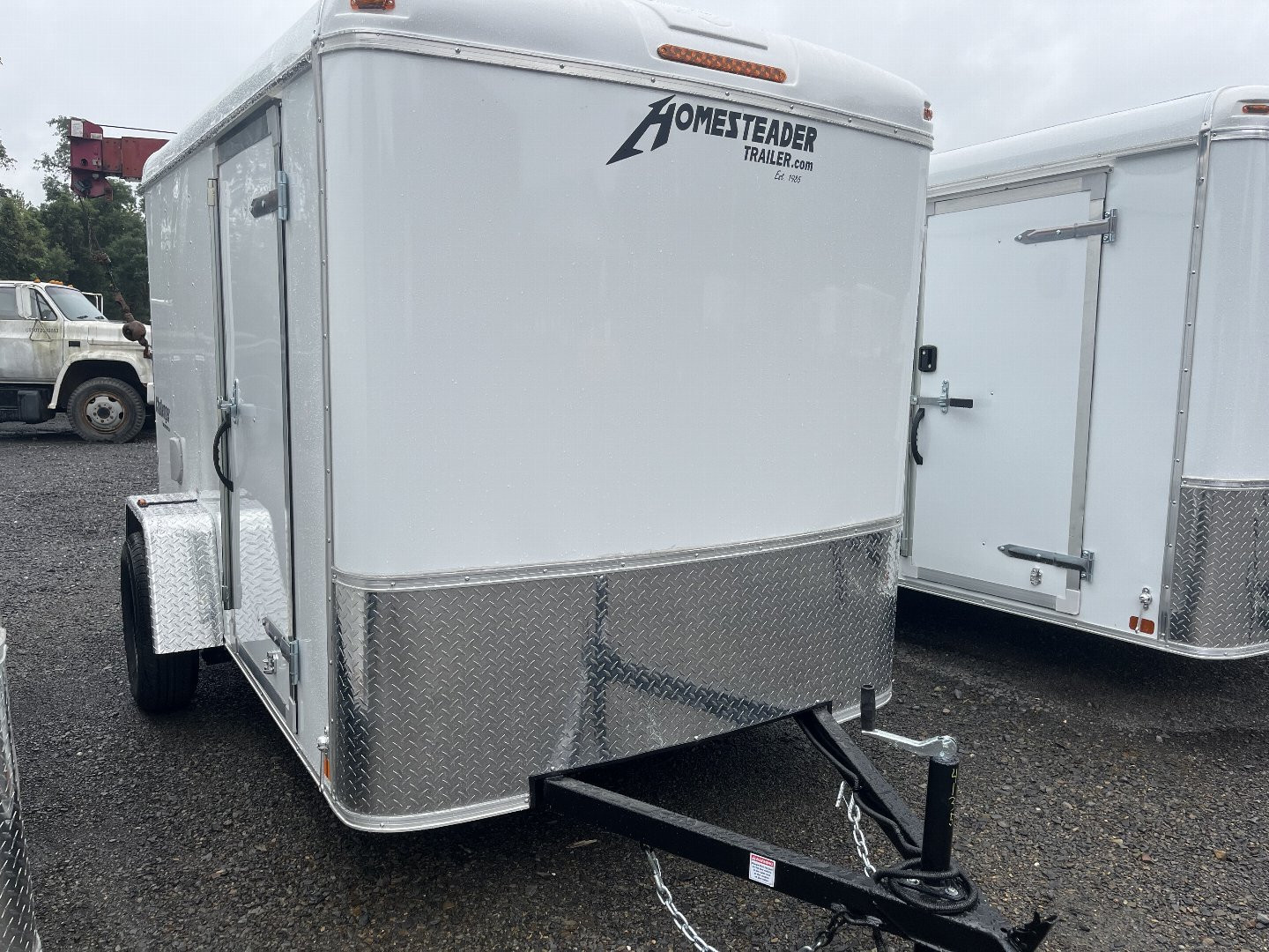 New 2025 Homesteader 6x10 Challenger Cargo - Ramp - WHITE Cargo ...