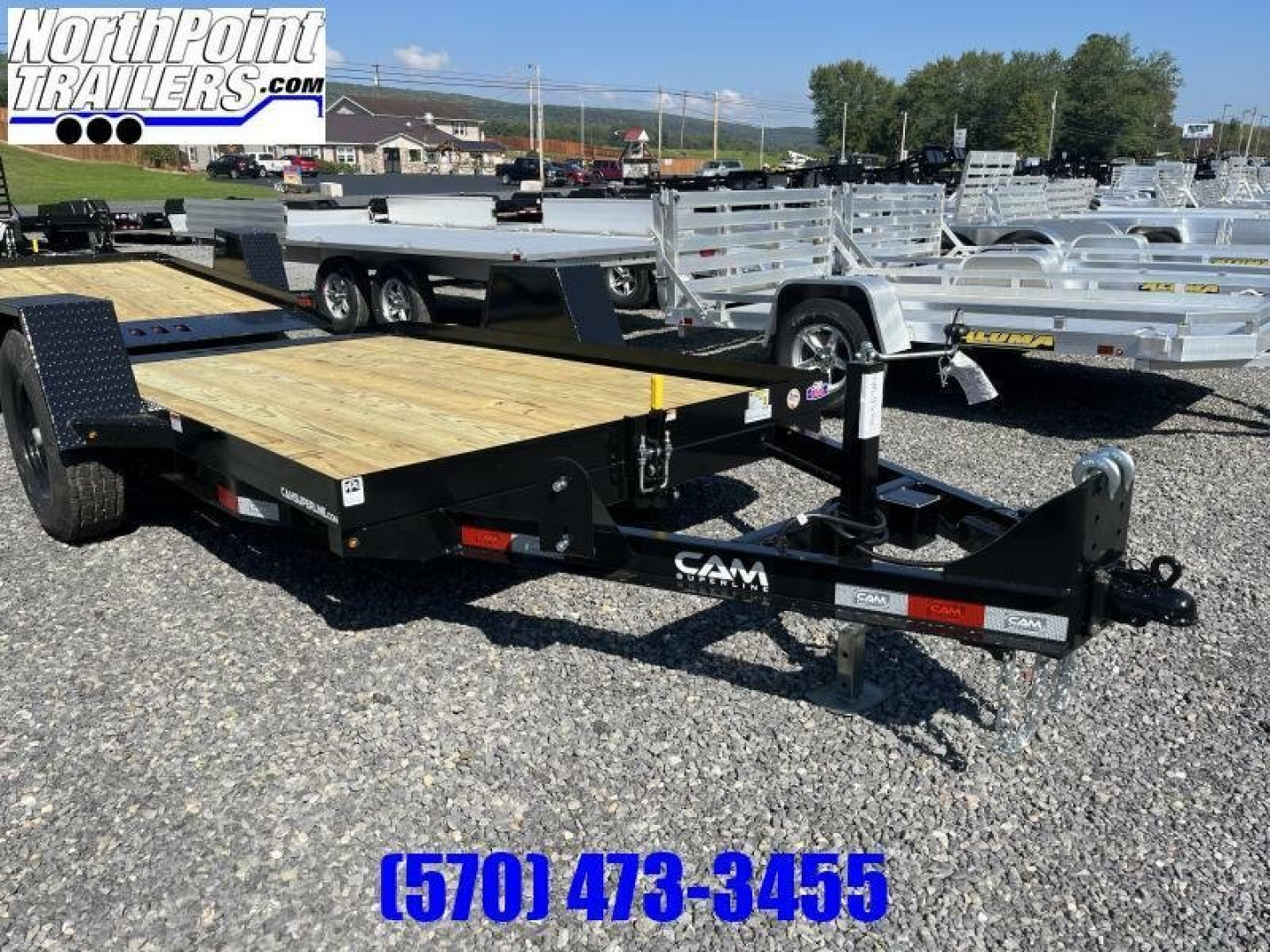 New 2024 Cam Superline 6x12 Single Axle Tilt Trailer - 6600# GVWR for ...