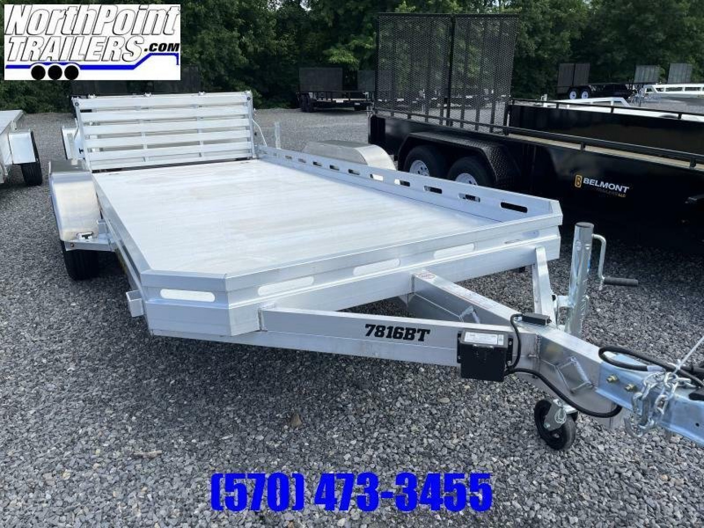 New 2025 Aluma 7816 BI-FOLD TAILGATE Utility Trailer for sale in ...