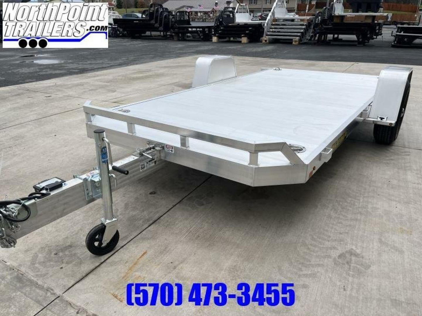 New 2026 Aluma 8214H - 5.2K Axle TILT - Utility Trailer for sale in ...