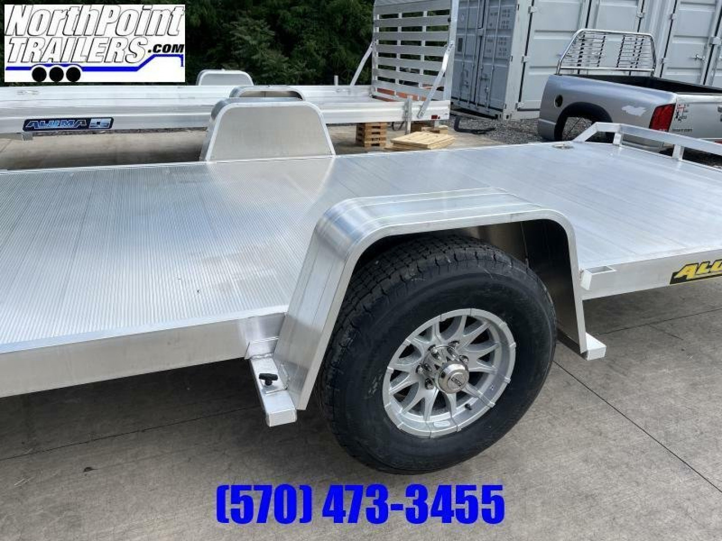 New 2026 Aluma 8214H - 5.2K Axle TILT - Utility Trailer for sale in ...