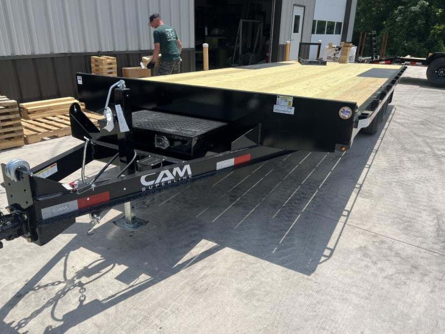 New 2025 CAM - General Duty Deckover 8 x 20 - 10K -FLAT DECK - PULL OUT ...