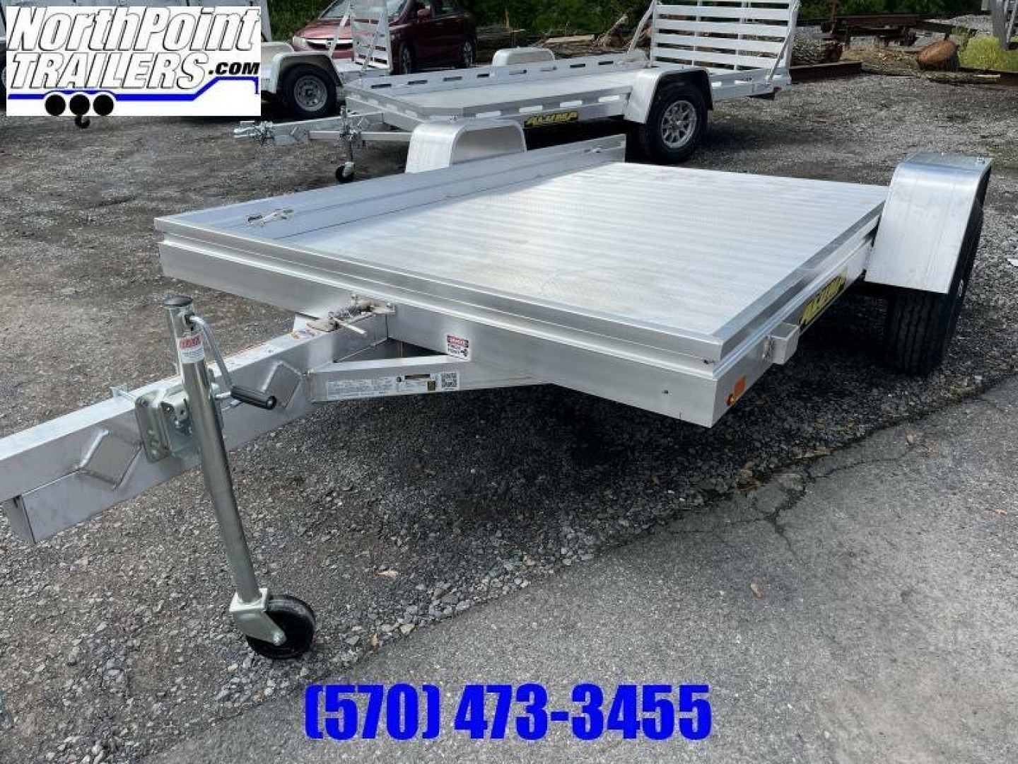 New 2025 Aluma 6810H Tilt Utility Trailer for sale in Northumberland, PA