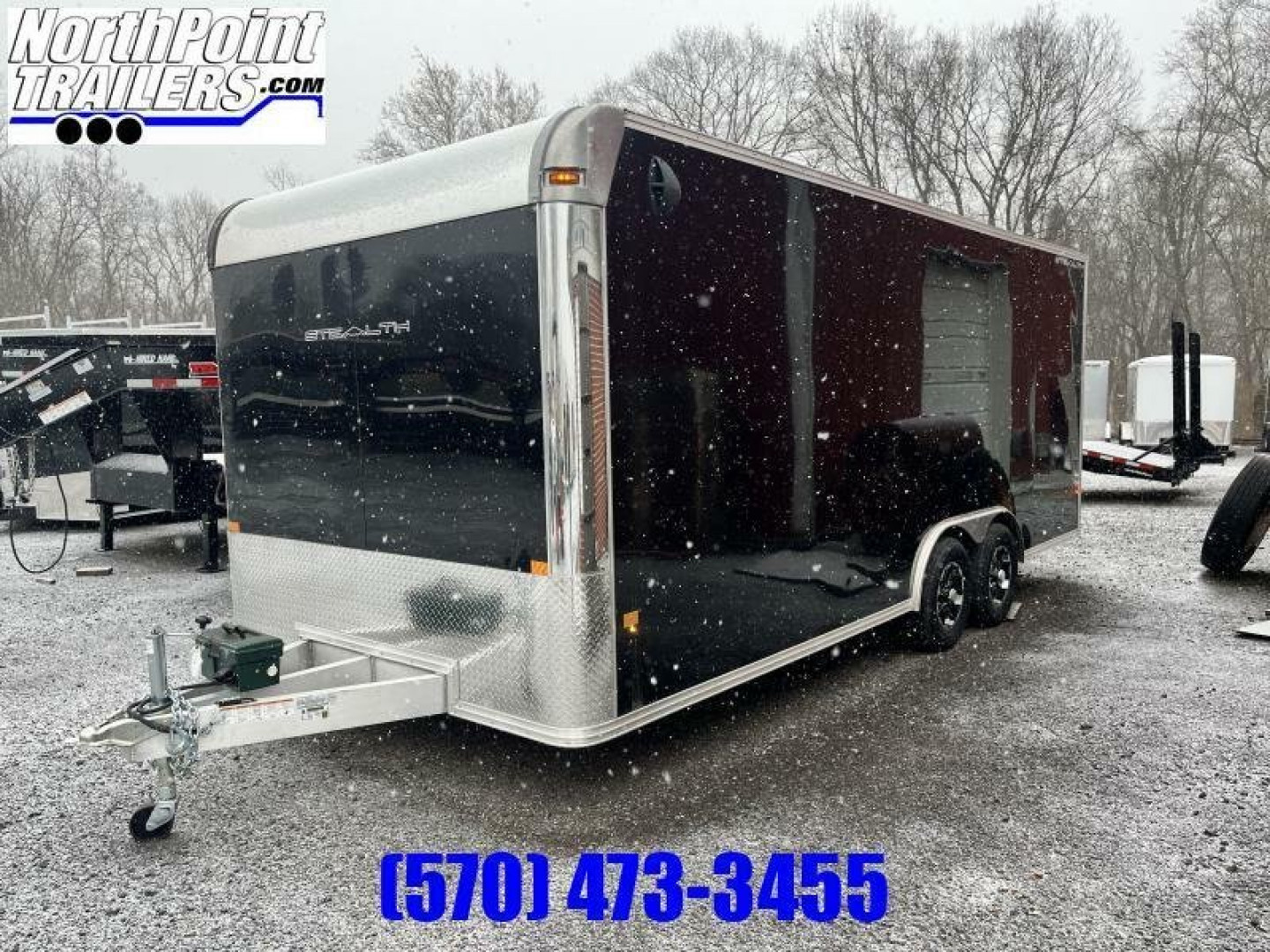 New **BLOW-OUT LEFTOVER PRICING** Stealth 8.5 x 20 Car Trailer ...
