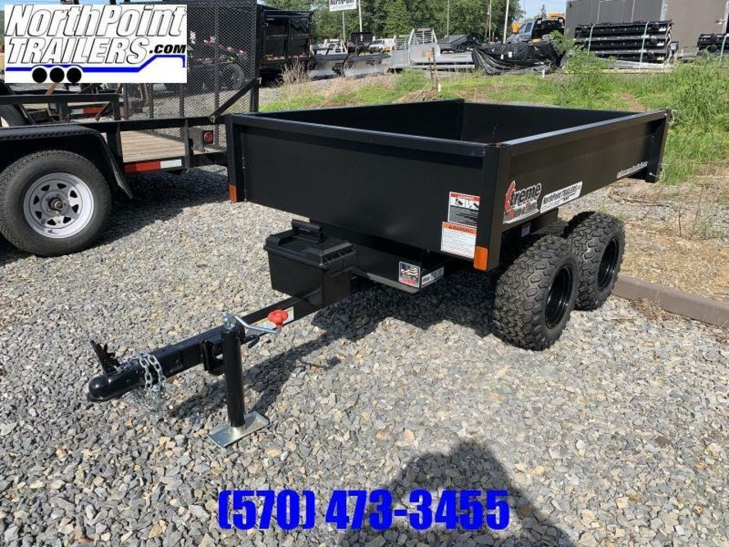 New Extreme XT-200 - OFF-ROAD - ATV/UTV Dump Trailer