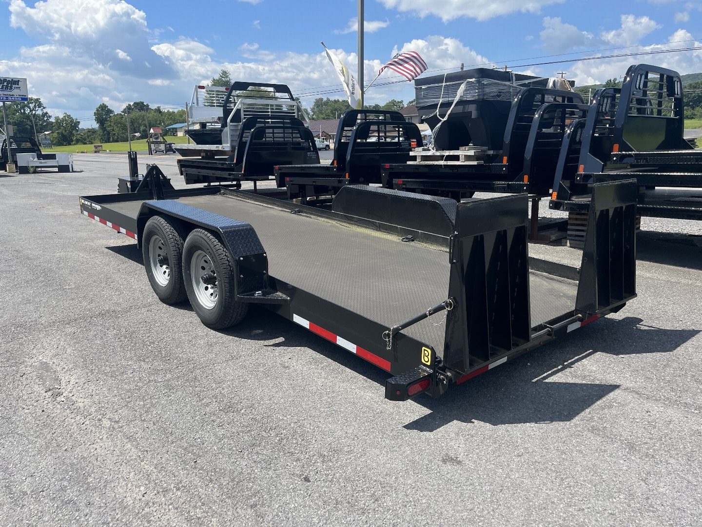 Used **USED** 2022 Belmont 20' Power Tilt w/ Wedge Ramps - 14000 GVWR ...