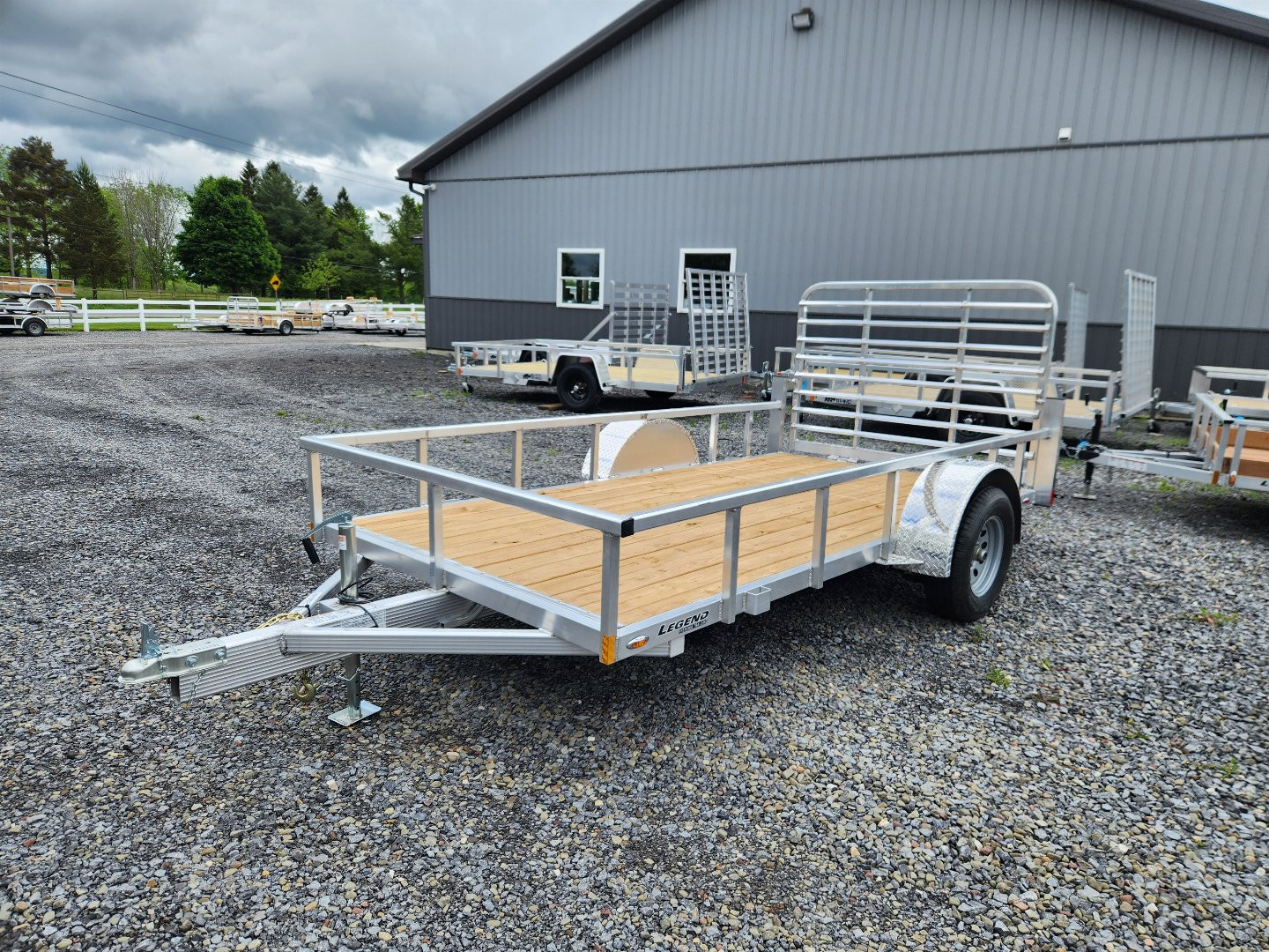 New 2026 LEGEND TRAILERS 6X12ODSA30 Utility Trailer