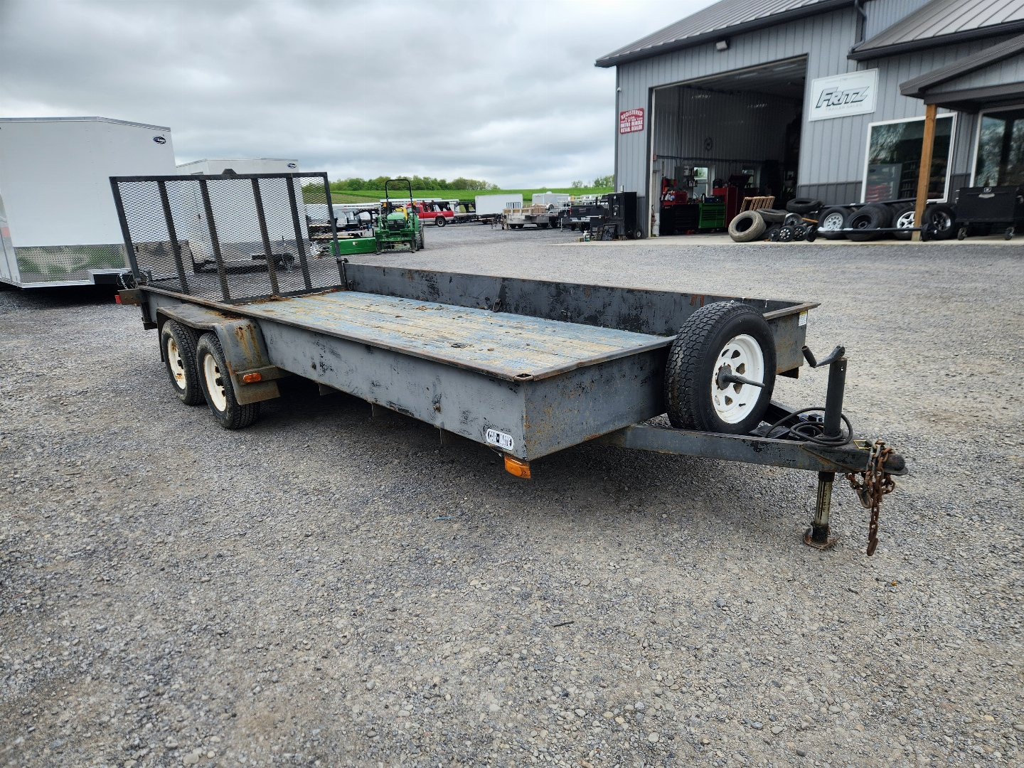 Used 2003 Car Mate Trailers 18ft LANDSCAPE Utility Trailer