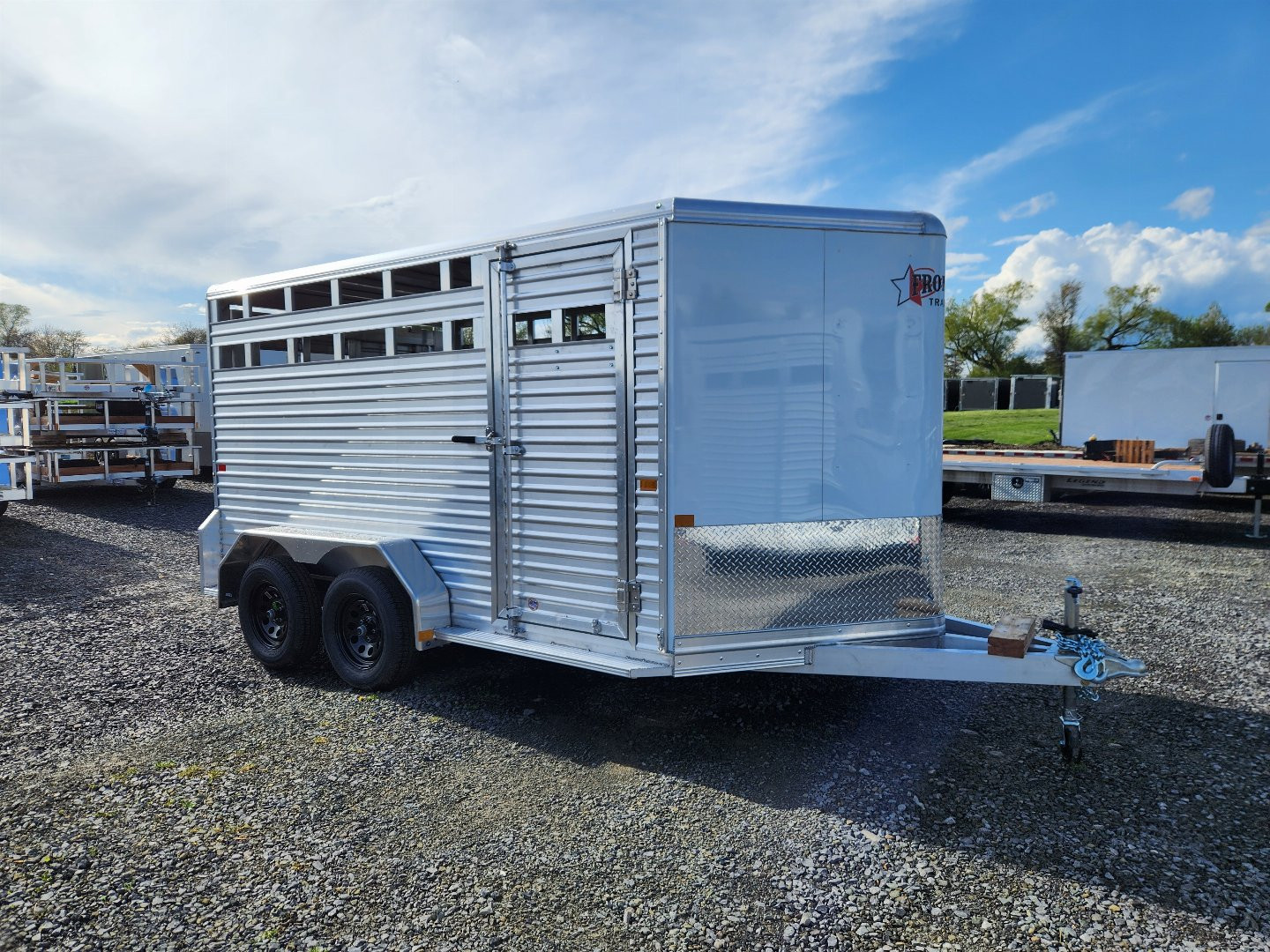 New 2025 Frontier Trailers Stock / Stock Combo Trailer