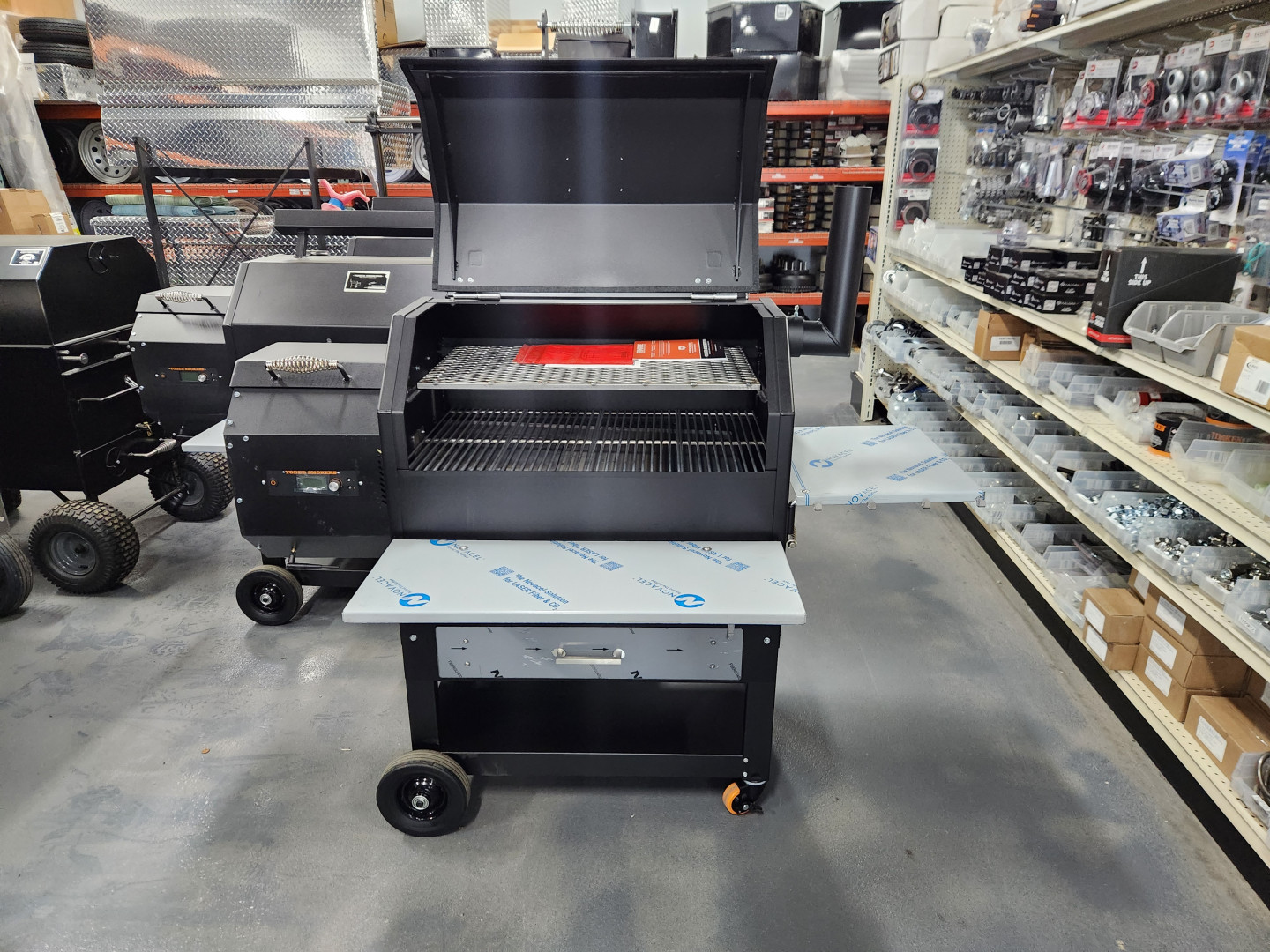 New 2025 YODER YS640 PELLET SMOKER BBQ Trailer