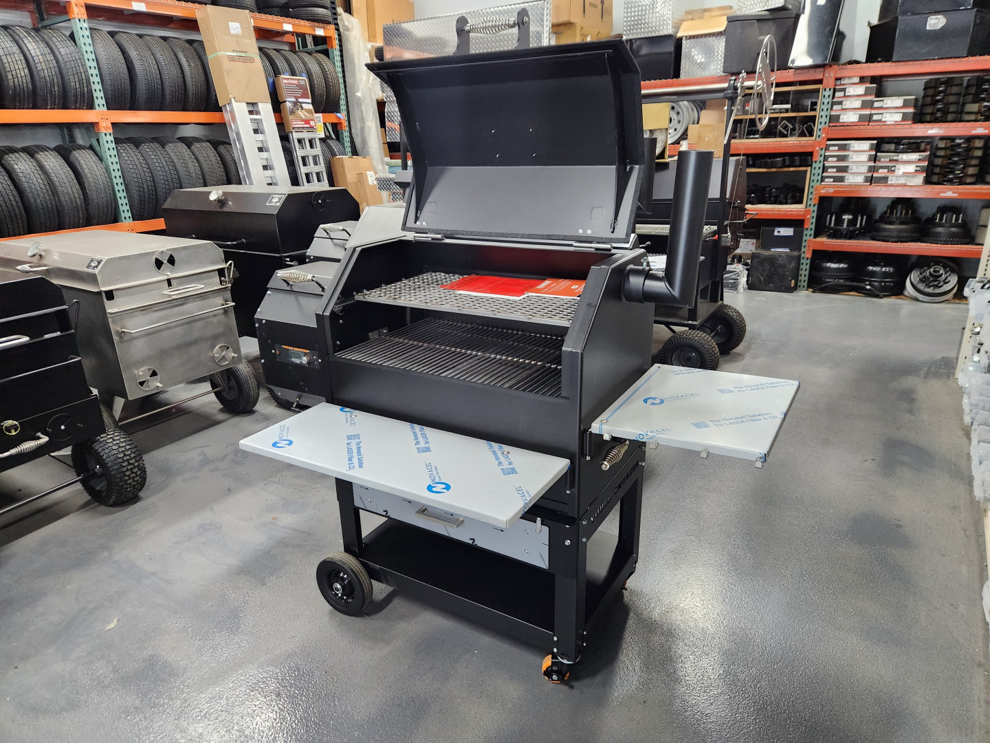 New 2025 YODER YS640 PELLET SMOKER BBQ Trailer