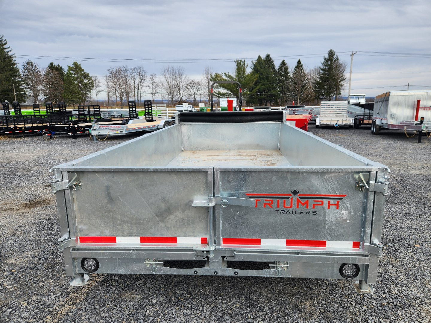 New 2025 Triumph Trailers GD6 Galvanized Dump Trailer for sale in Penn ...