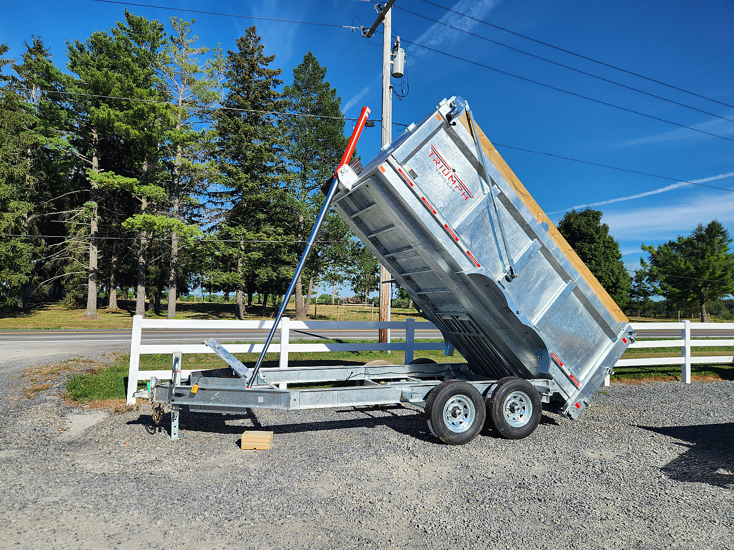New 2026 Triumph Trailers GHD7 HIGH SIDE DUMP Dump Trailer for sale in ...