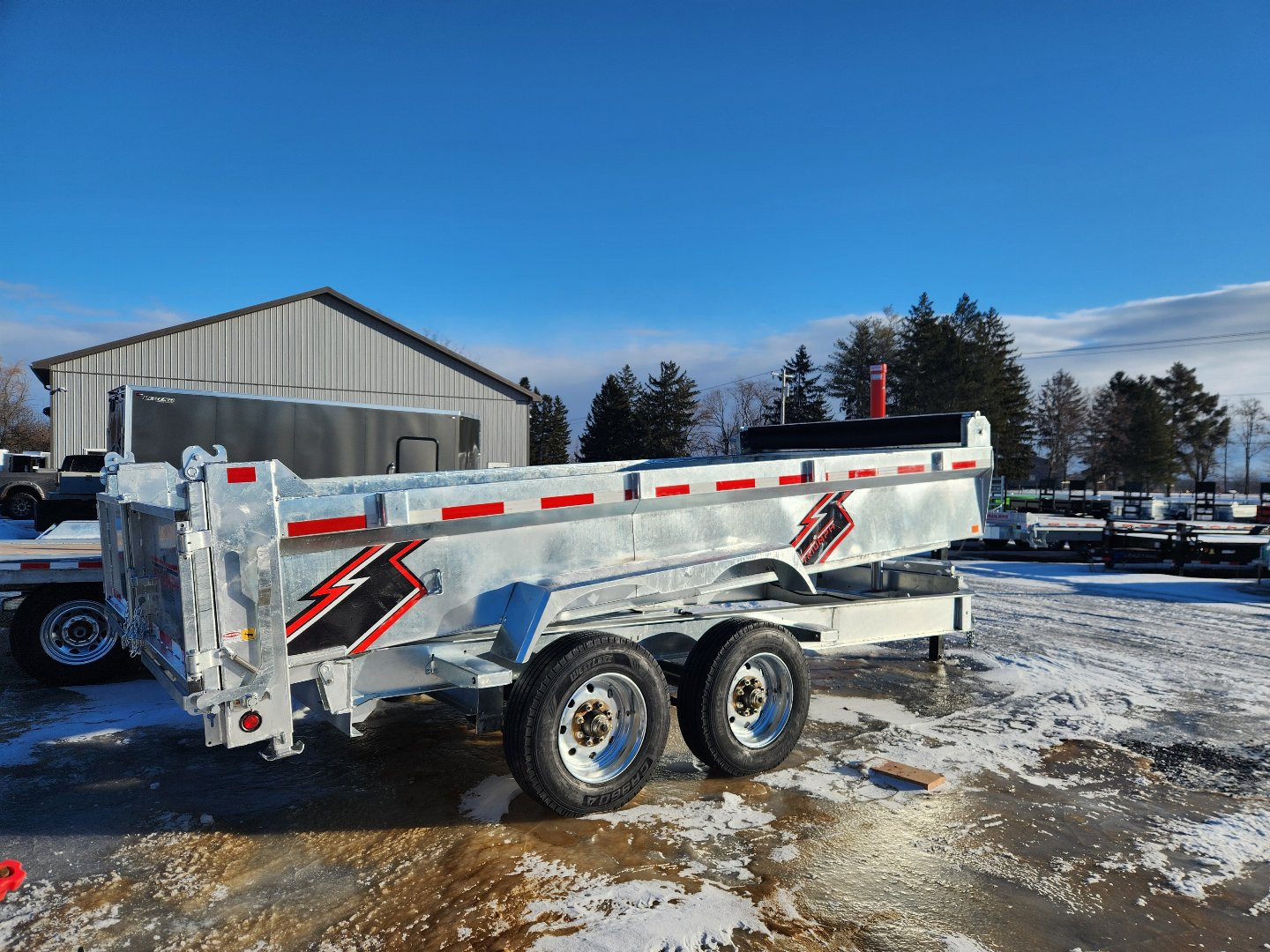 New 2025 Triumph Trailers GD8 Galvanized Dump Trailer for sale in Penn ...