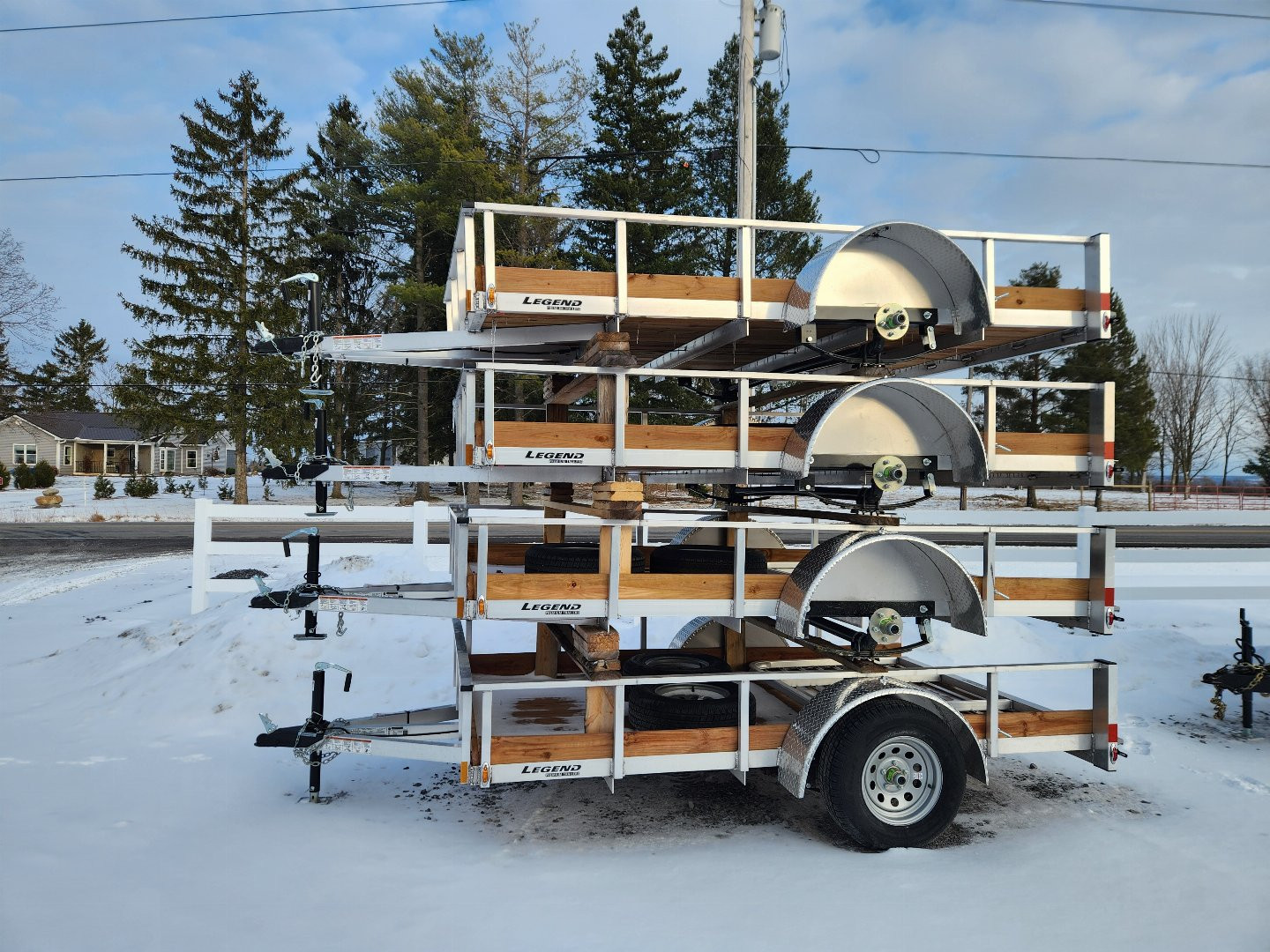 New 2025 LEGEND TRAILERS 6X10ALLSSA Utility Trailer for sale in Penn ...