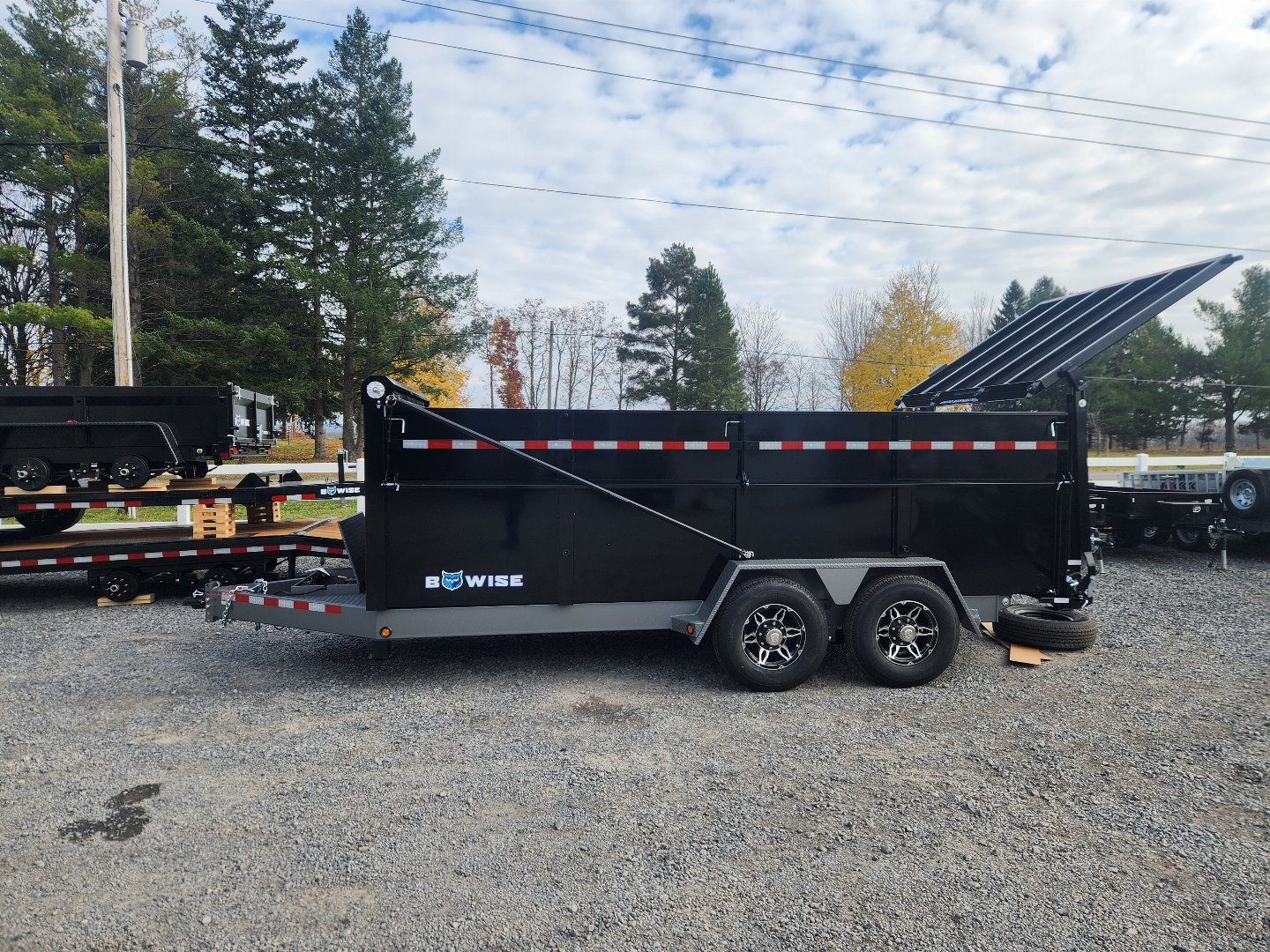 New 2025 BWISE DU15 82x16 15K Ultimate Dump Trailer