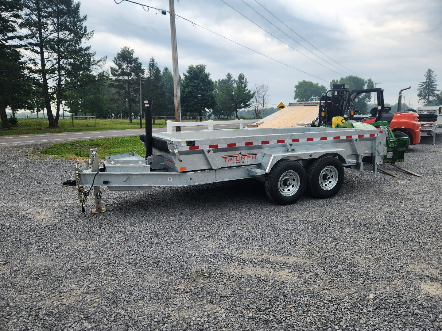 New 2025 Triumph Trailers GD7.1 Dump Trailer
