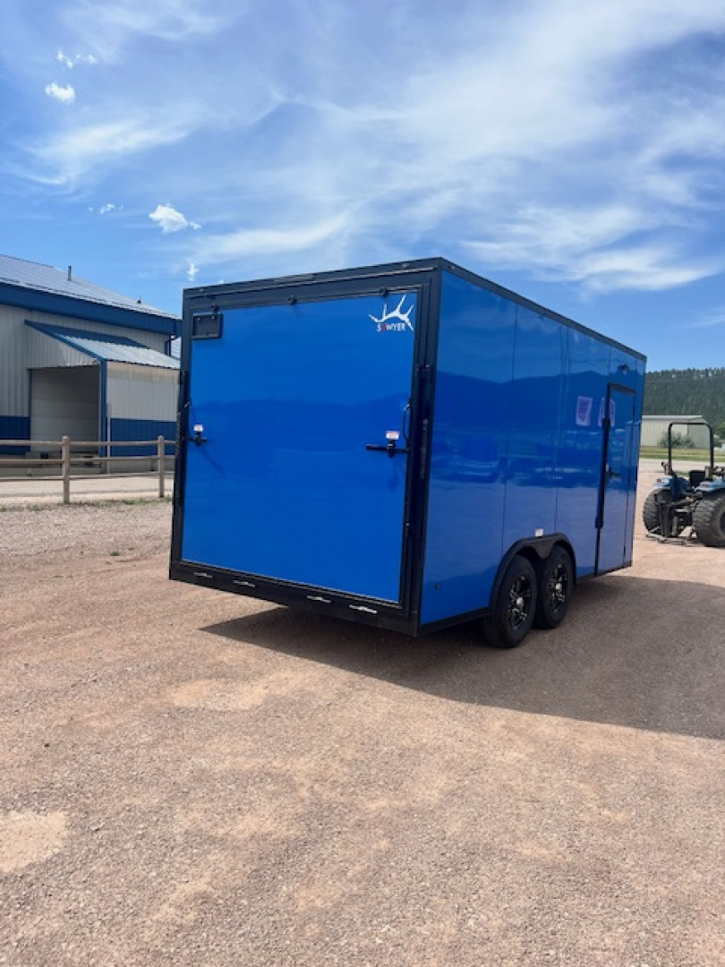 New 2025 Sawyer Trailers 8.5x16 ta3 Cargo / Enclosed Trailer for sale ...