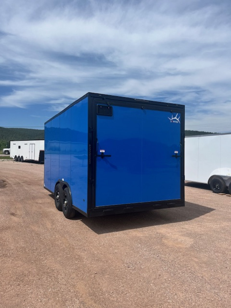 New 2025 Sawyer Trailers 8.5x16 ta3 Cargo / Enclosed Trailer for sale ...