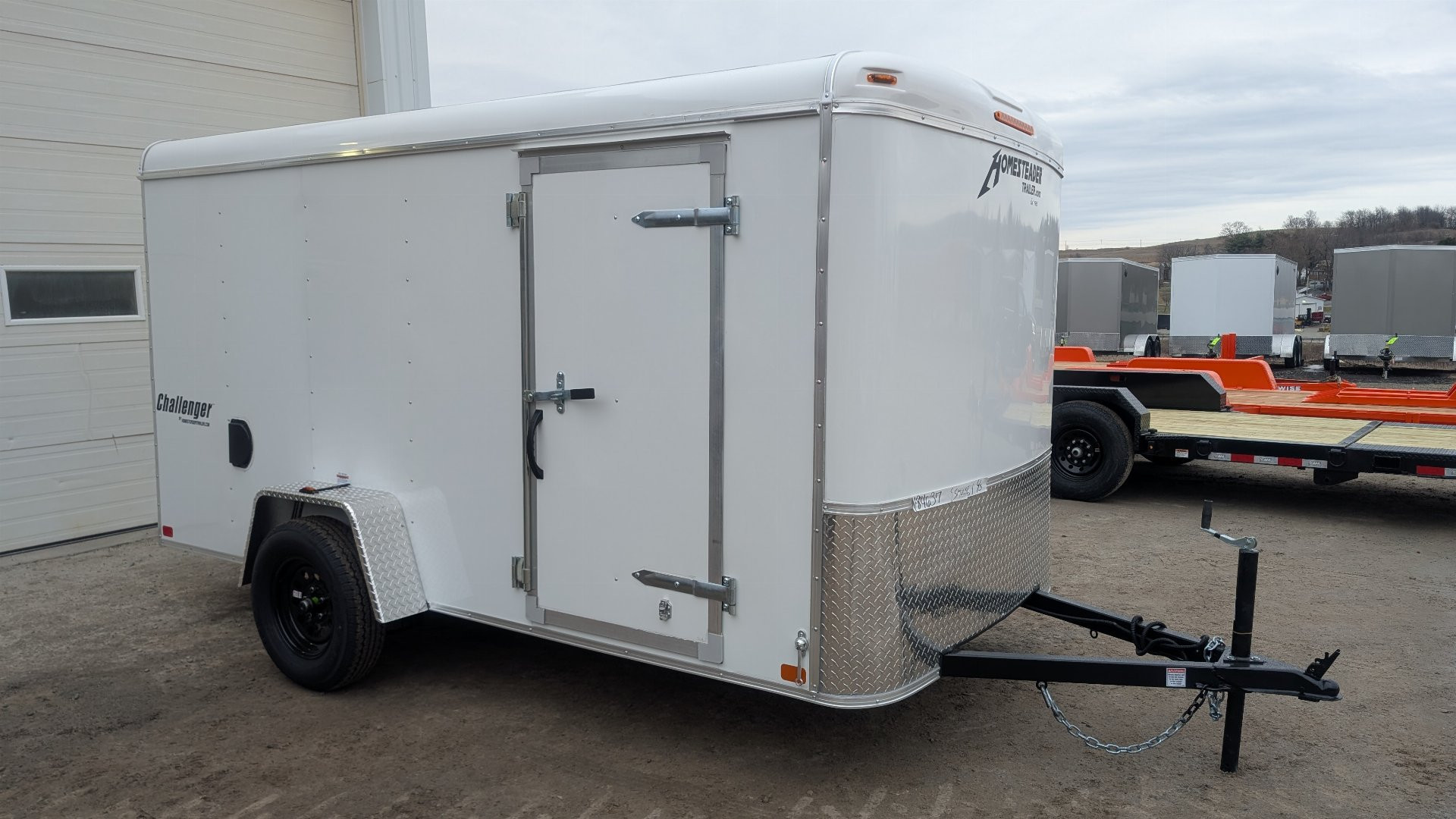 New 2026 Homesteader 6x12 Challenger Cargo Trailer w/ Barn Doors