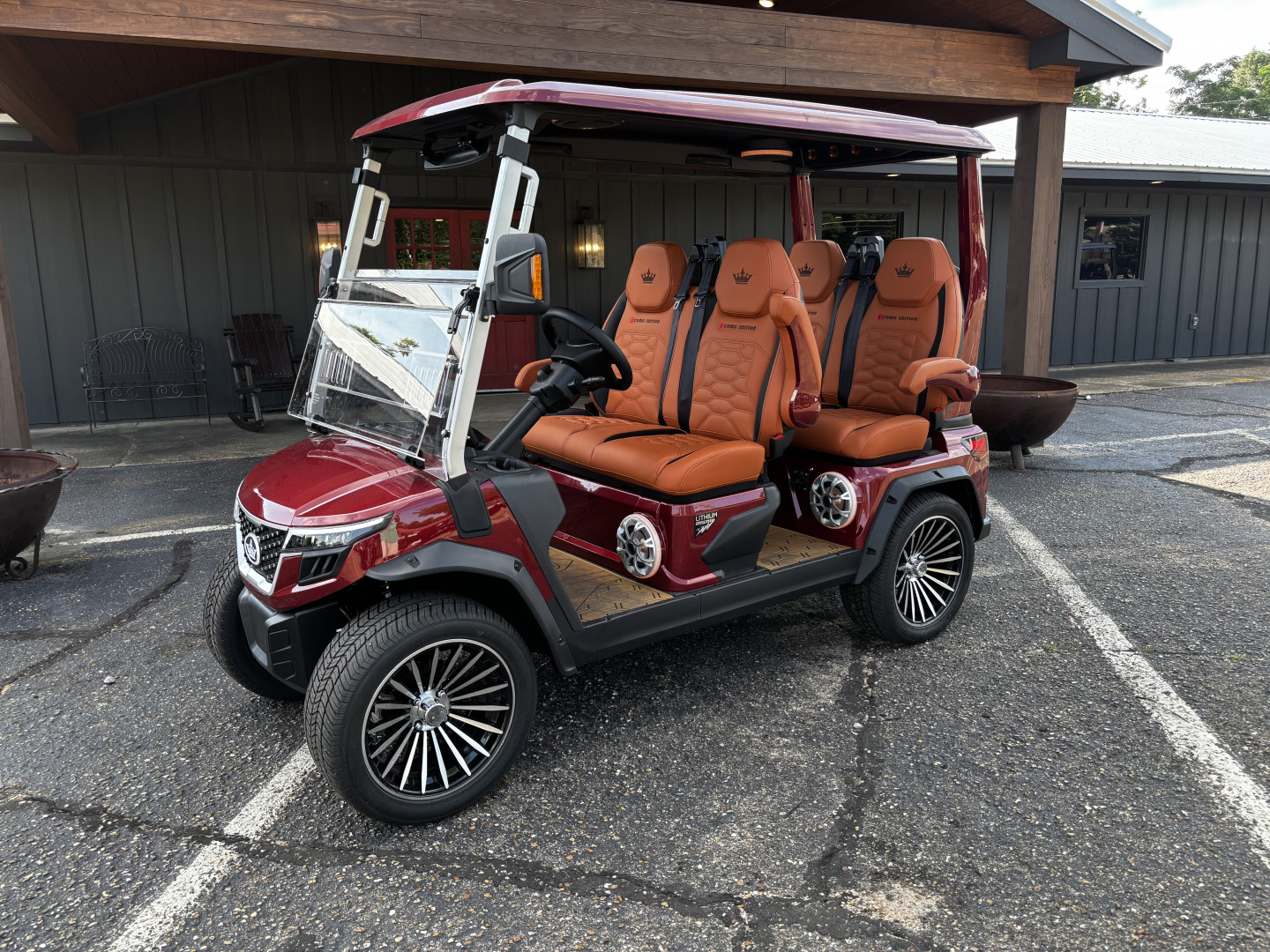 New 2025 Evolution Electric Vehicles GT4 Golf Cart