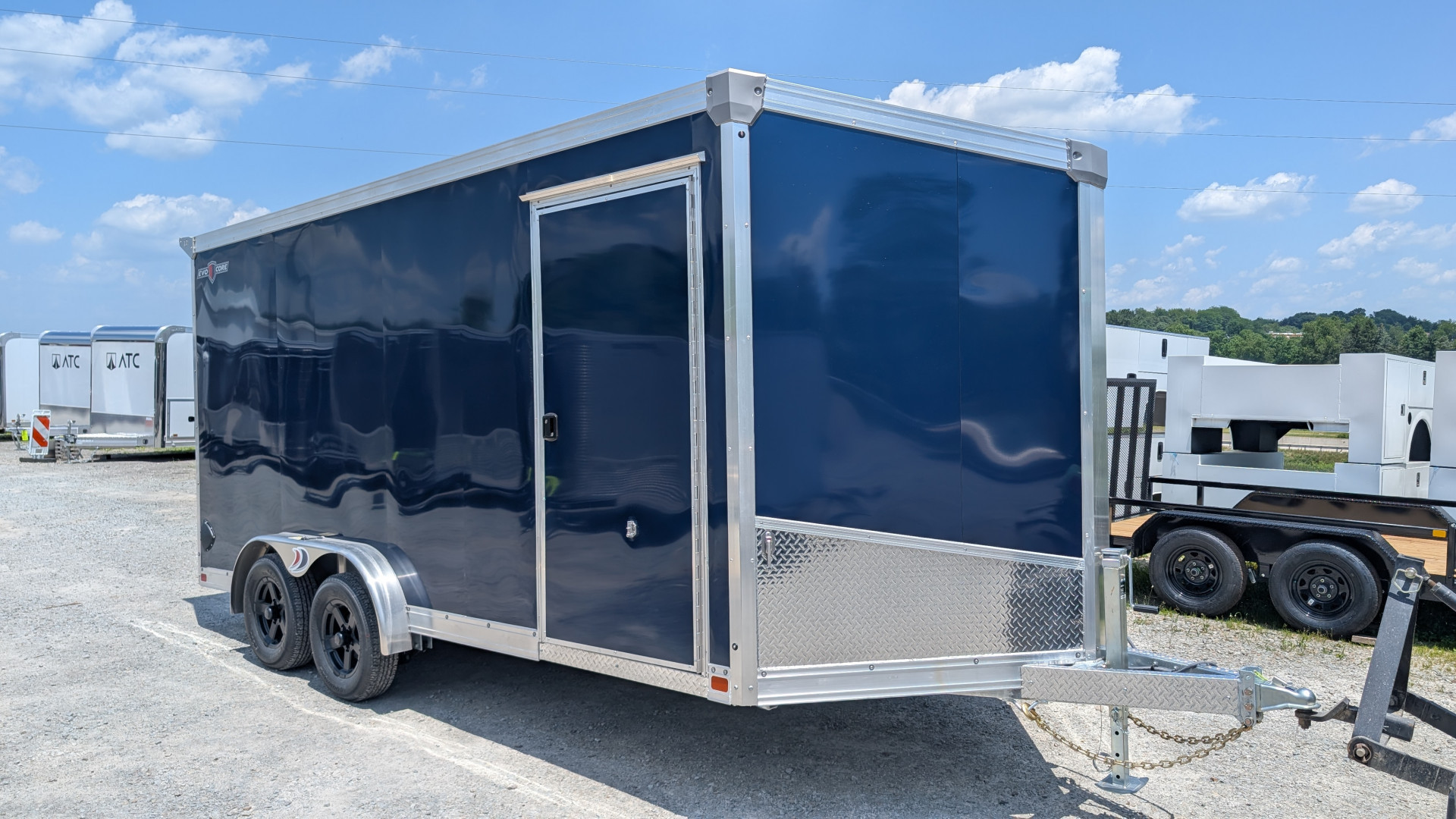 New 2026 Ideal Cargo 7.5 x 16 Evocore "Sport Zone" V-Nose Cargo Trailer w/ Ramp for sale in ...