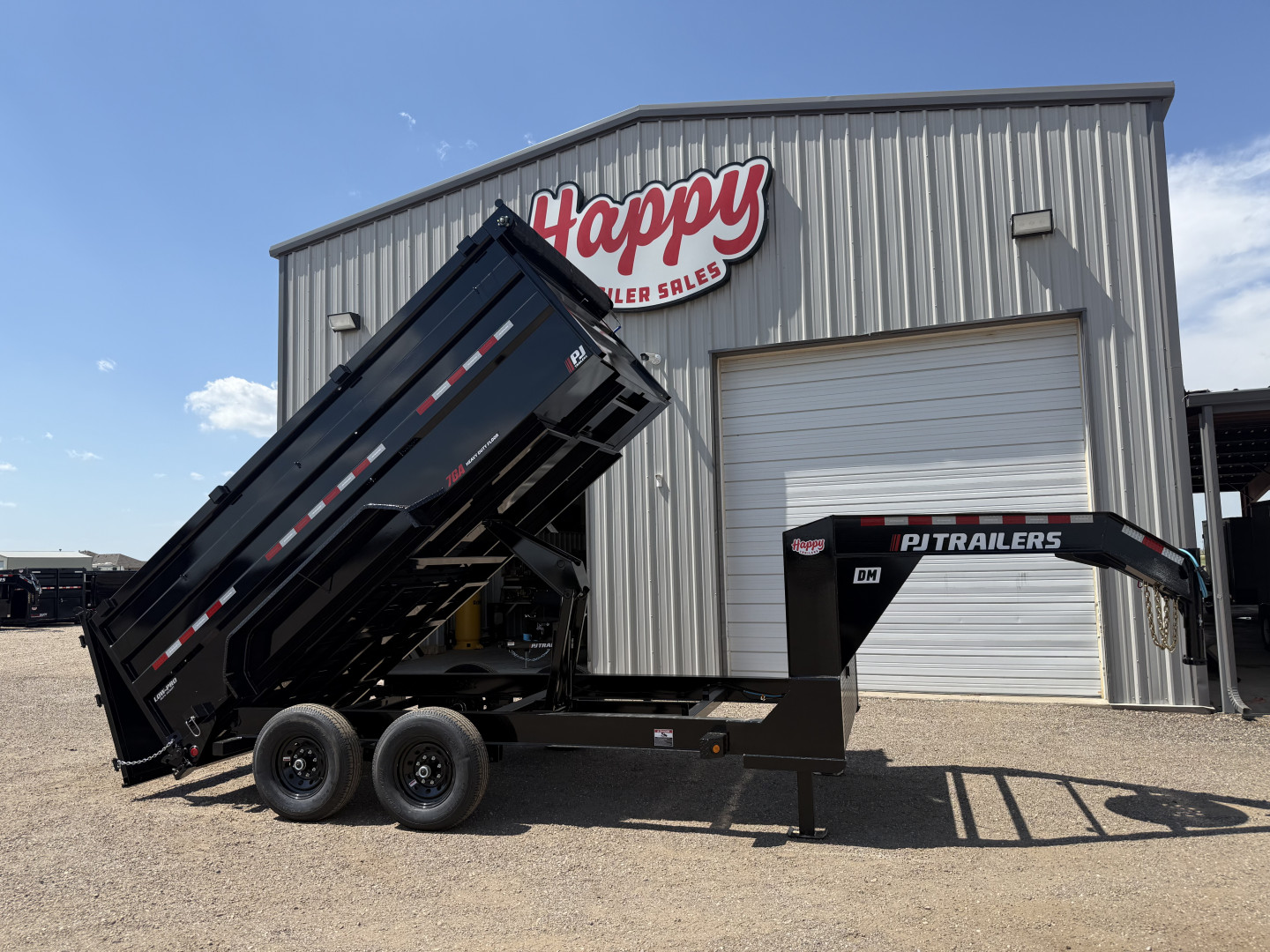 New 2026 PJ 83"x14' GN Tandem Axle Low Pro High Side Dump w/ 48" Sides ...