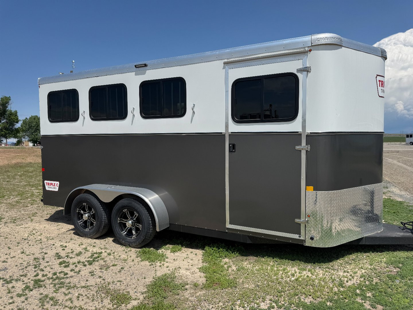 New 2025 Triple C Trailer 3H BP Horse Trailer
