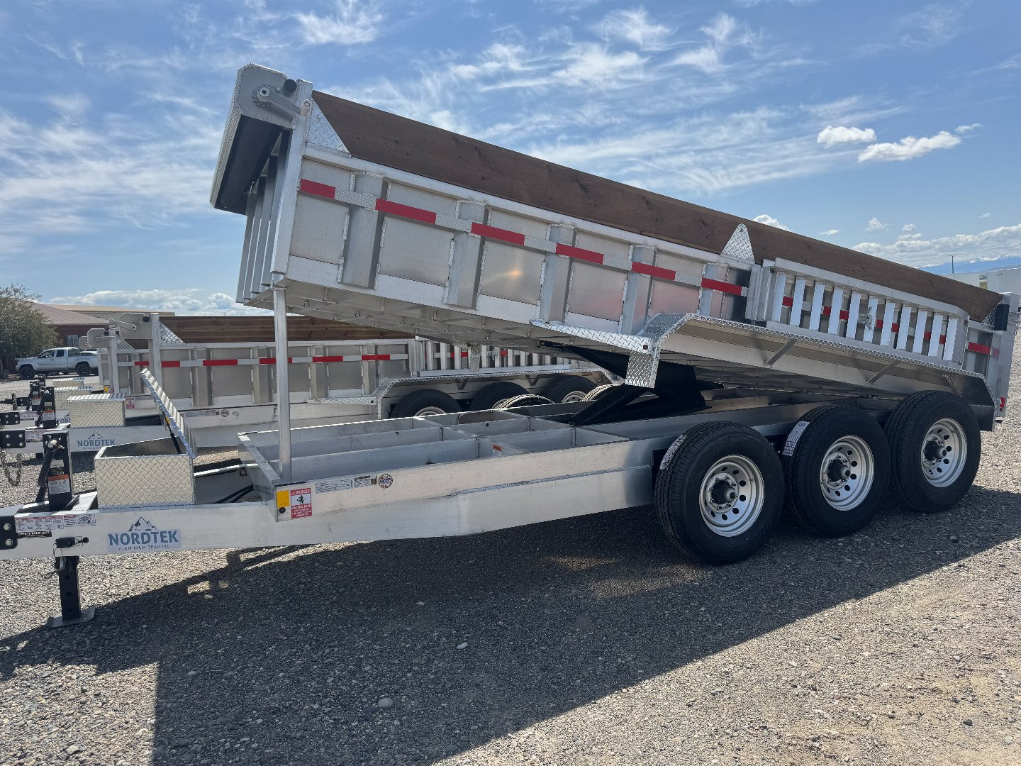 New 2026 Nordtek 16' TRIPLE AXLE Dump Trailer for sale in Three Forks, MT