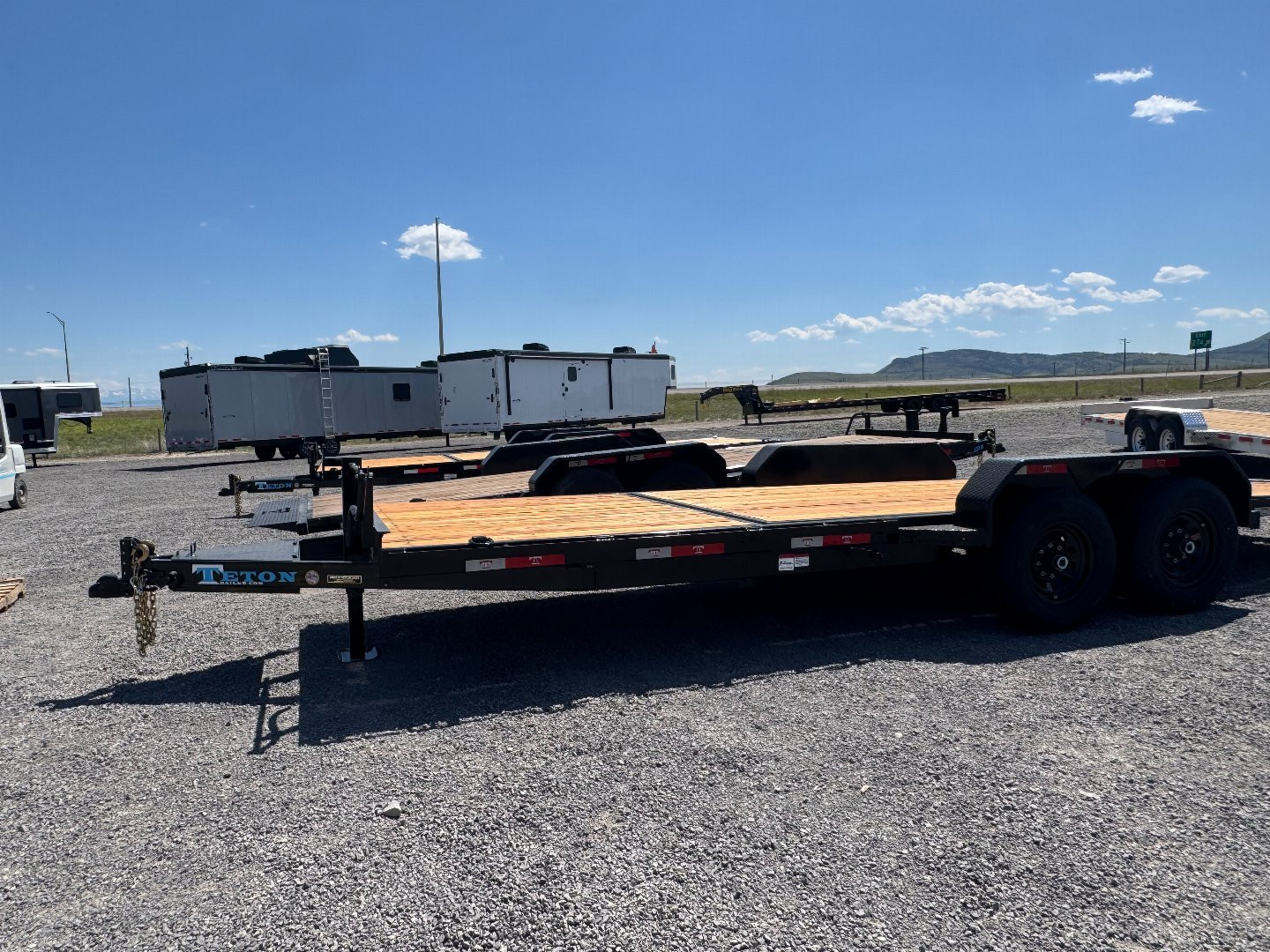 New 2025 Teton Trailer 22' BH TILT (16+6) for sale in Three Forks, MT