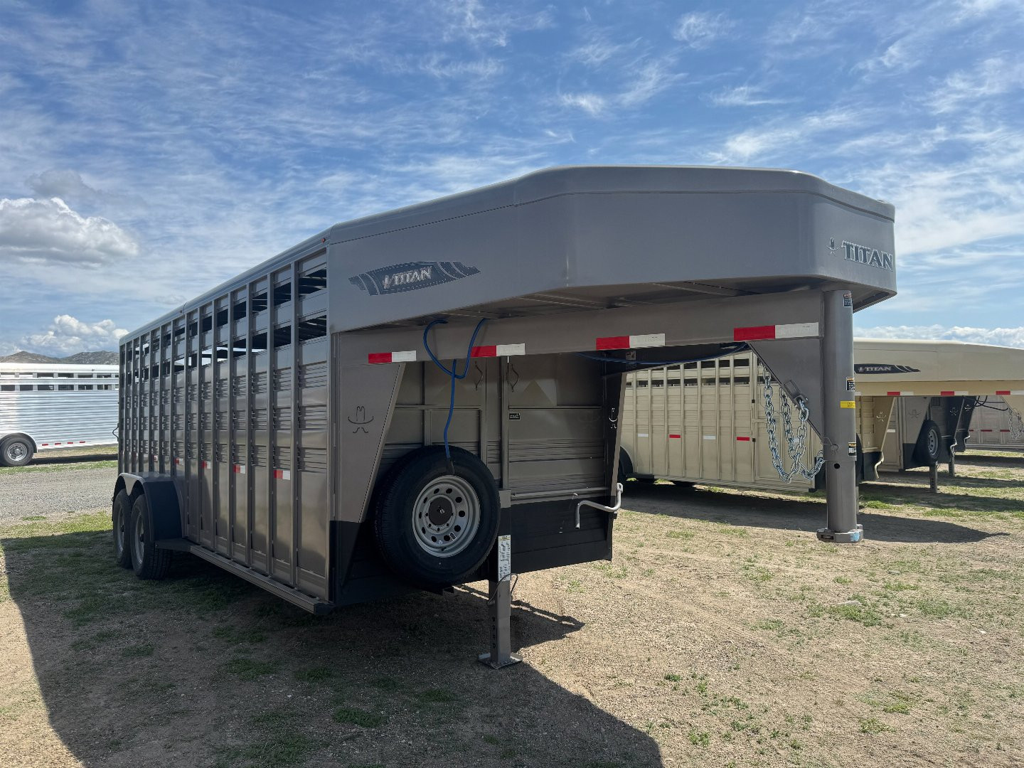 New 2025 TITAN 20' Standard Stock Trailer for sale in Three Forks, MT