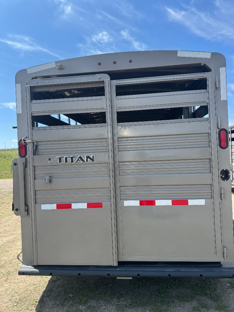 New 2025 TITAN 20' Standard Stock Trailer for sale in Three Forks, MT