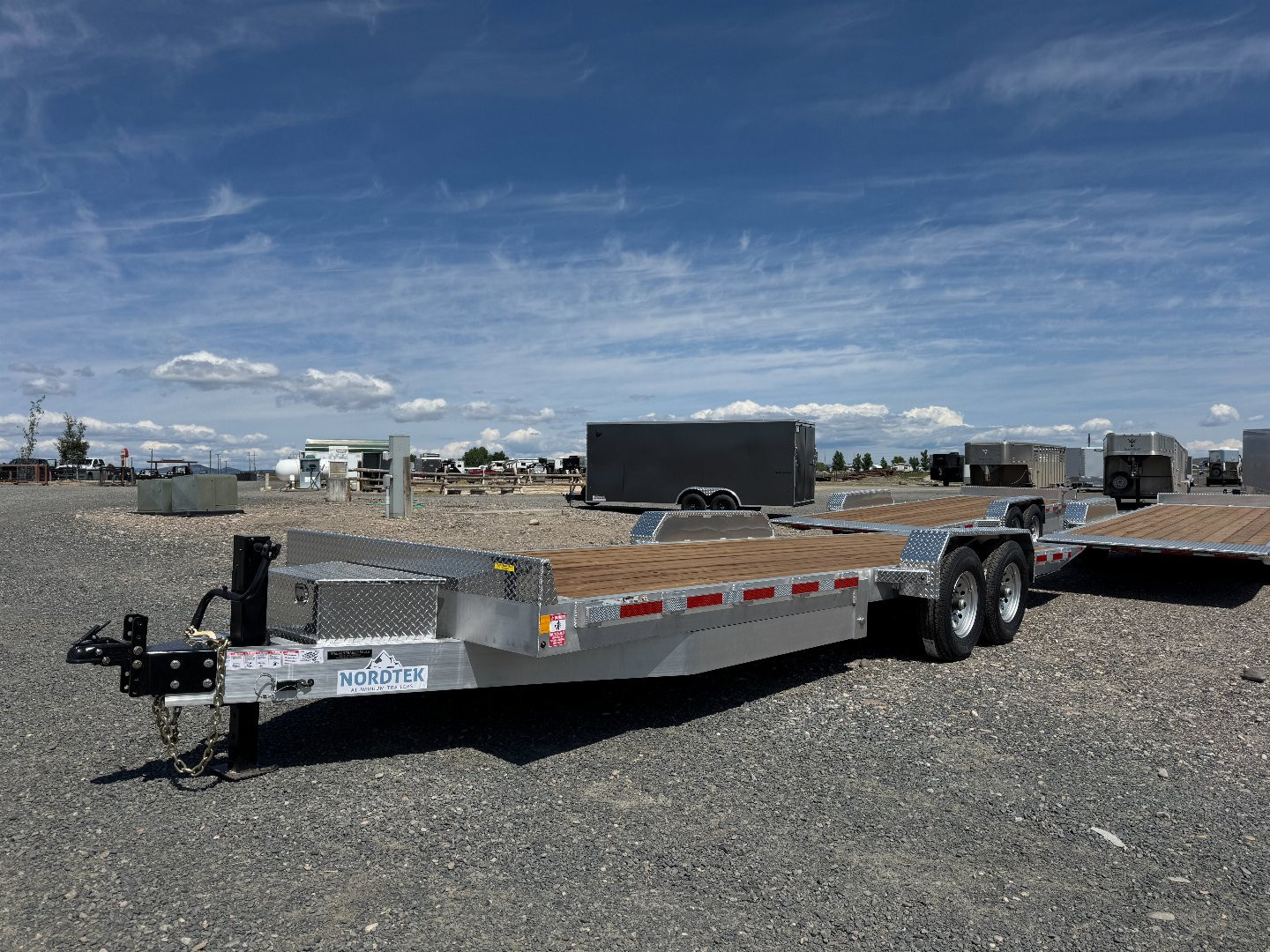 New 2026 NORDTEK 24' Full Tilt Tilt Trailer