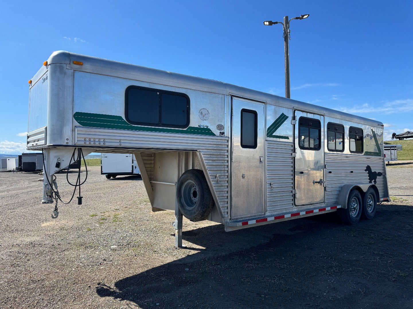 Used 2001 Custom Built 3H CUSTOM Horse Trailer for sale in Three Forks, MT