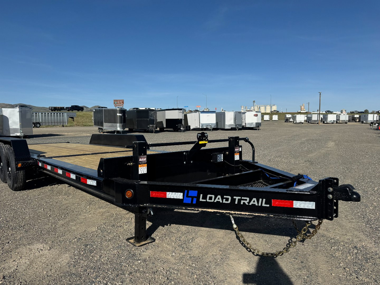 New 2025 Load Trail 24' Tilt N Go Triple Axle Tilt Trailer