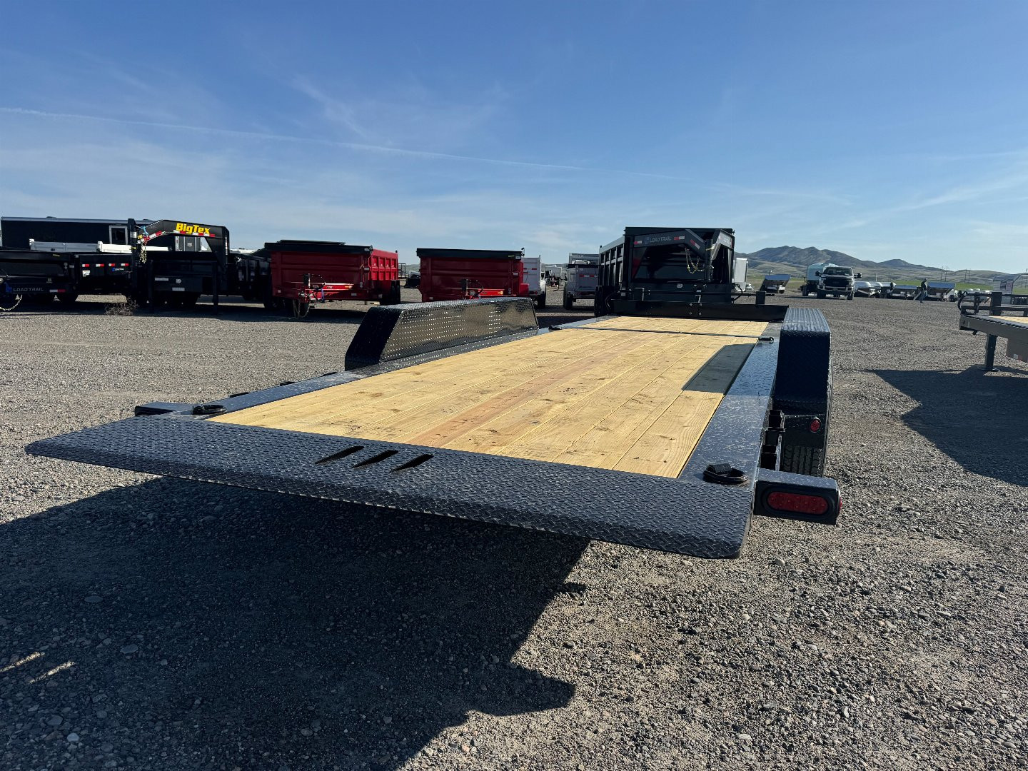 New 2025 Load Trail 24' Tilt N Go Triple Axle Tilt Trailer