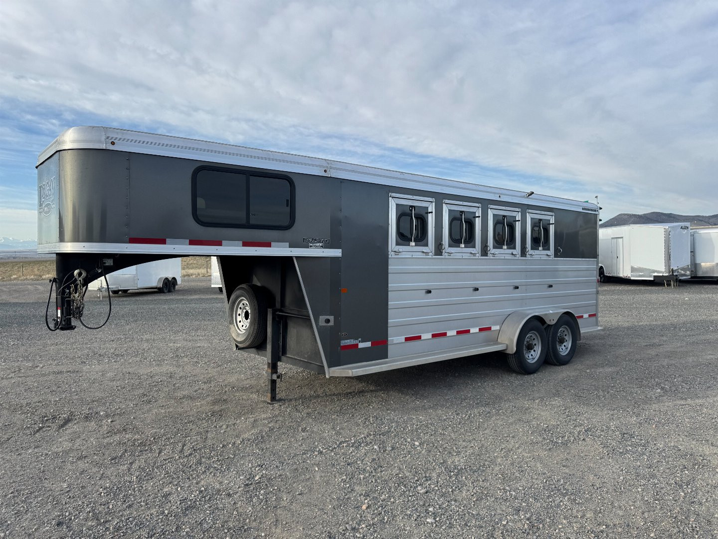 Used 2021 Logan Coach BULLSEYE Horse Trailer for sale in Three Forks, MT