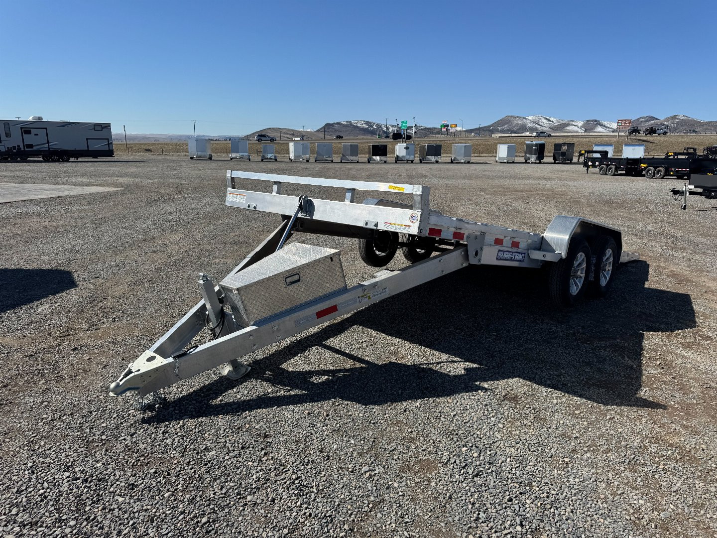 New 2025 Sure-Trac 18' Aluminum Power Tilt Trailer for sale in Three ...