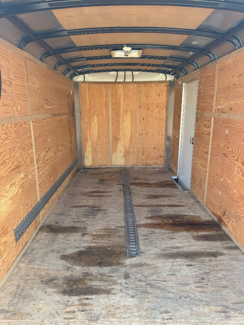 Used 2007 Interstate Trailers 14' Cargo / Enclosed Trailer