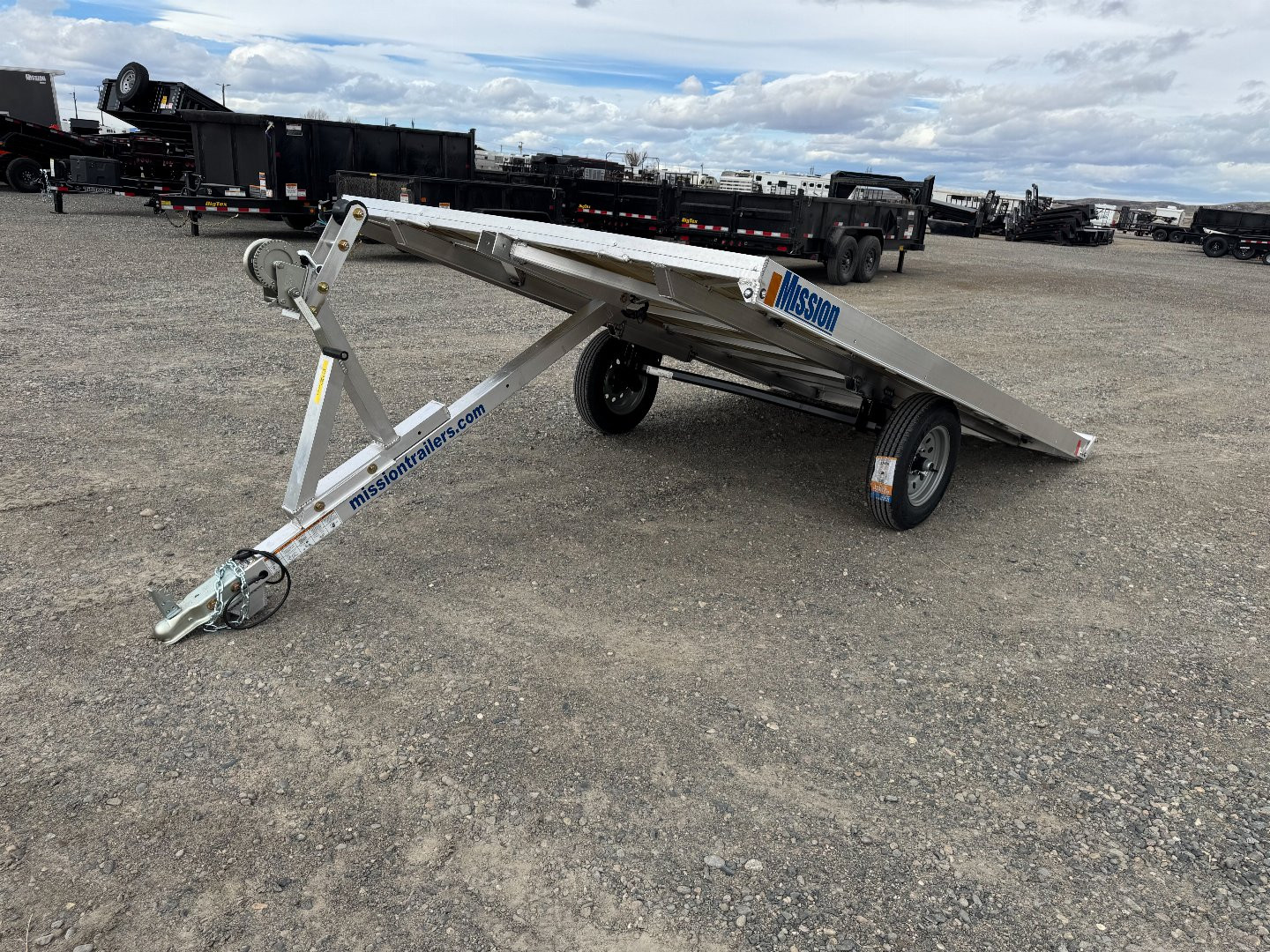 New 2025 Mission 12' RAFT Utility Trailer for sale in Three Forks, MT