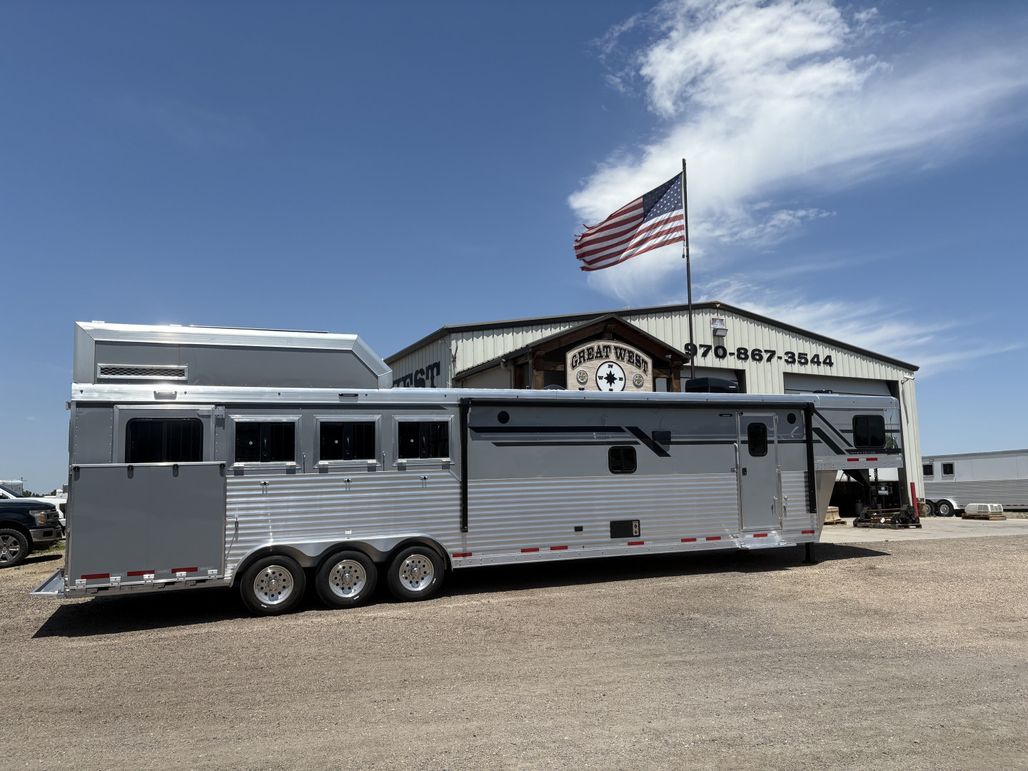 New 2026 SMC L8416SSRBT Horse Trailer for sale in Fort Morgan, CO