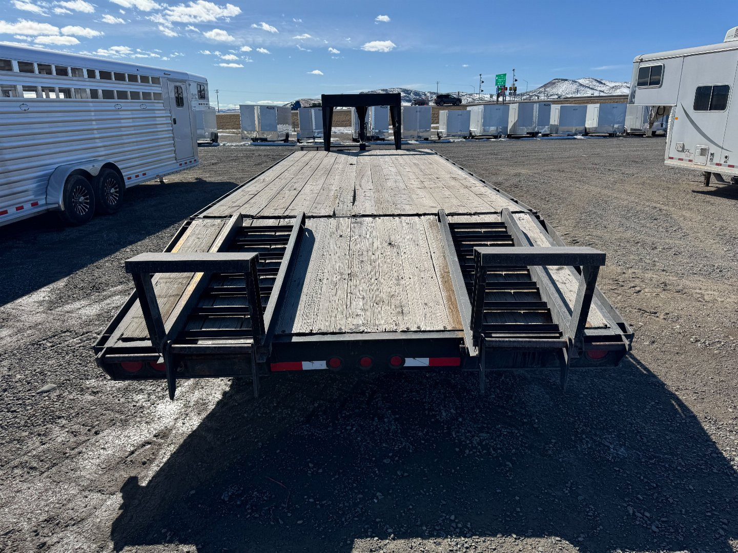 Used 2001 Kiefer Manufacturing 26' Equipment Trailer for sale in Three ...