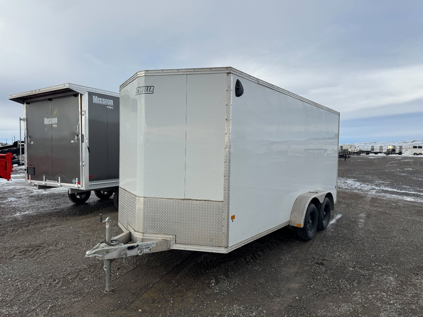 New 2025 ALCOM XLT Cargo / Enclosed Trailer7x16 for sale in Three Forks, MT