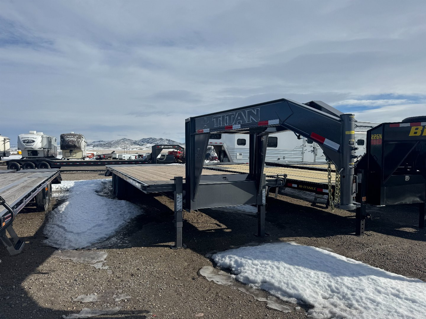 New 2025 TITAN 30' WIDE GLIDE TANDEM DUAL 20K for sale in Kalispell, MT