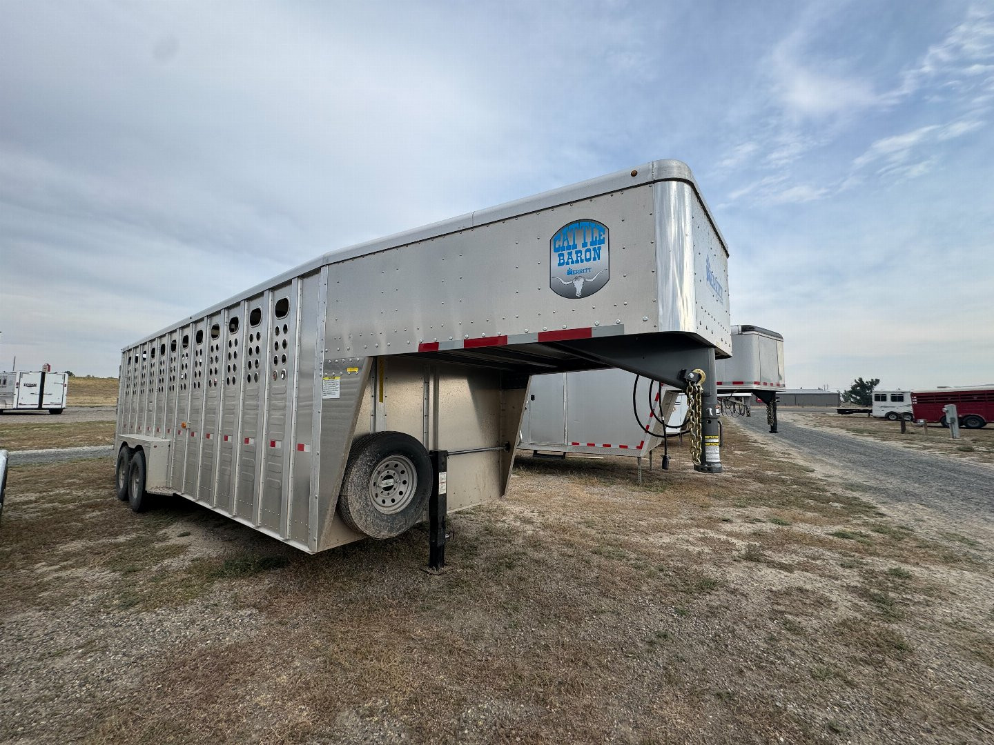 Used 2025 Merritt 24' Stock Trailer for sale in Three Forks, MT
